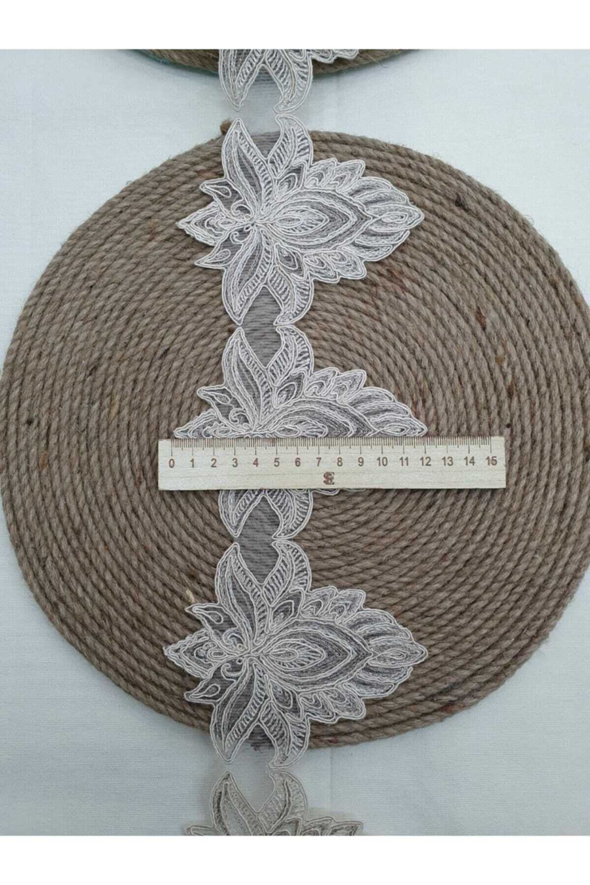 Esteks Dantel ve Tekstil Aksesuarları Fransız Danteli Güpür Bej Fiyatı ...