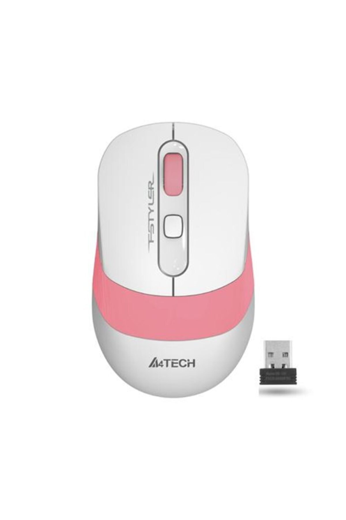 A4 Tech avnr Mouse Nano Sessiz Wireless Pilli Ergonomik Fg10 Pembe Yeni Model 210035 rnva ...