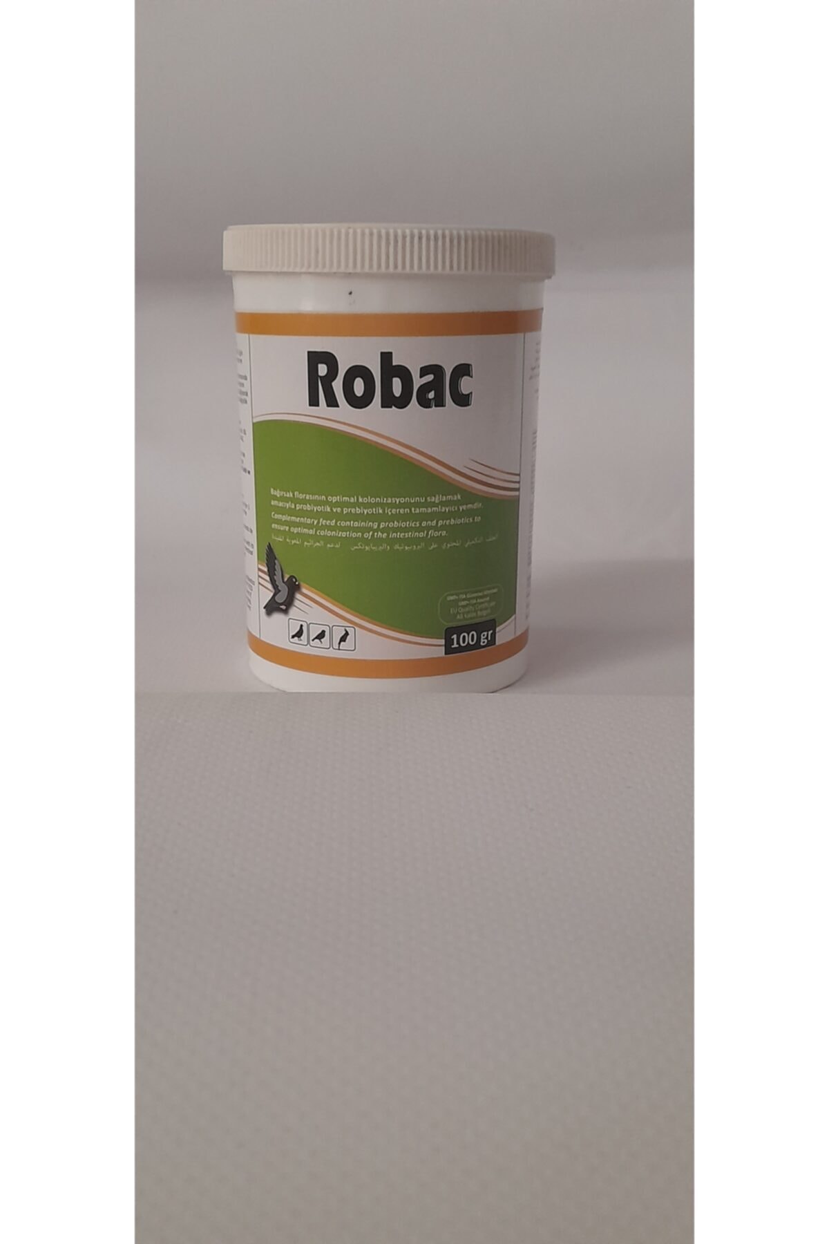 Royal İlaç Robac 100 Gr. Güvercin Ve Kafes Kuşları Için Probiotik Ve ...