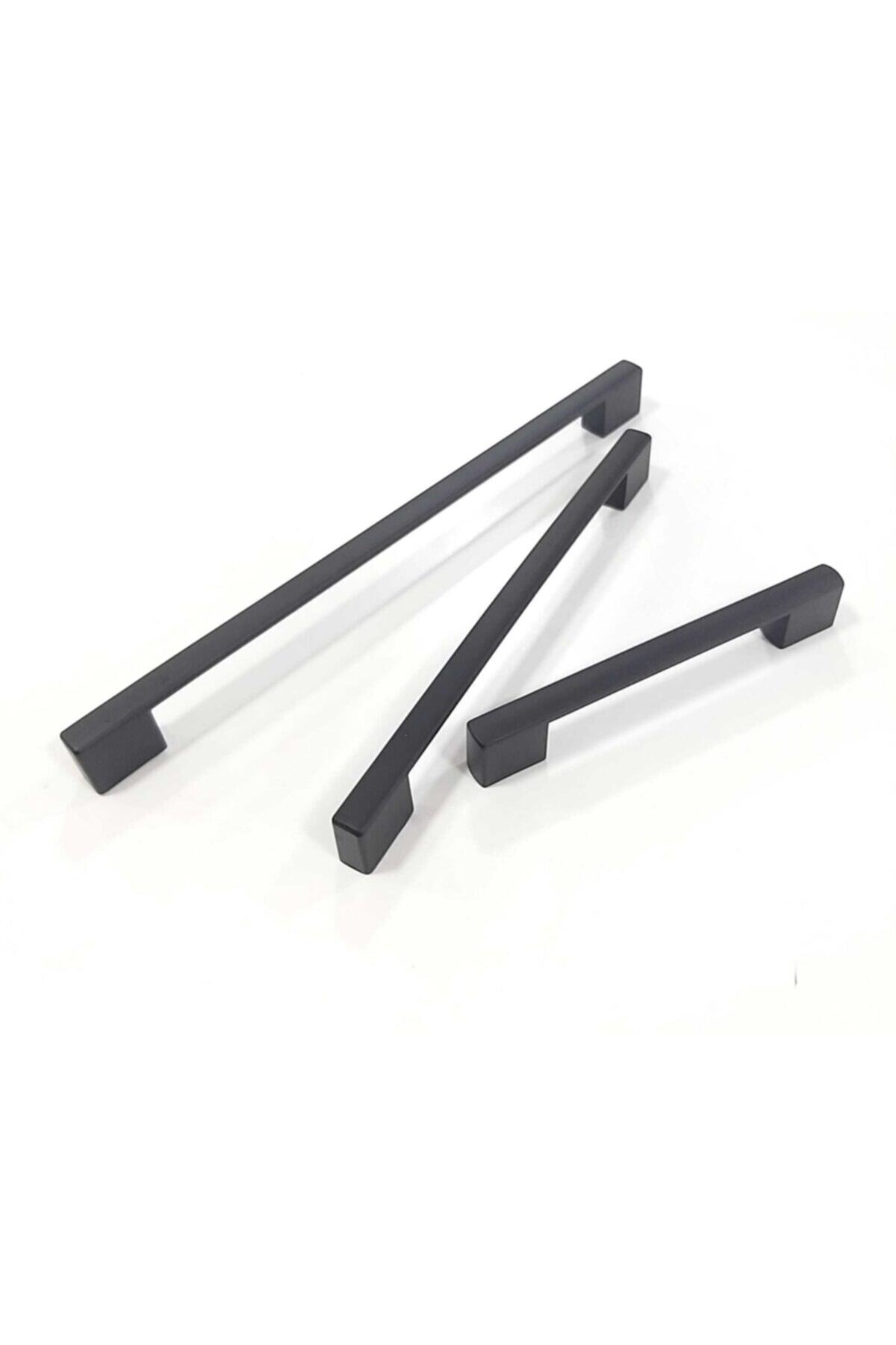 ARON 147 Kale 192 Mat Siyah Kulp Mobilya Vestiyer Çekmece Dolap Kulbu ...