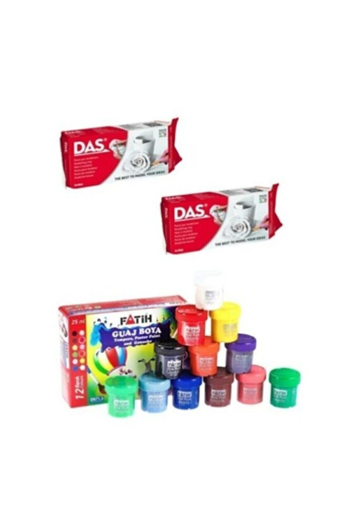 Muhtelif Das Collectıon Beyaz Seramik Kil Hamuru 2x500 gr Ve Fatih 12 ...