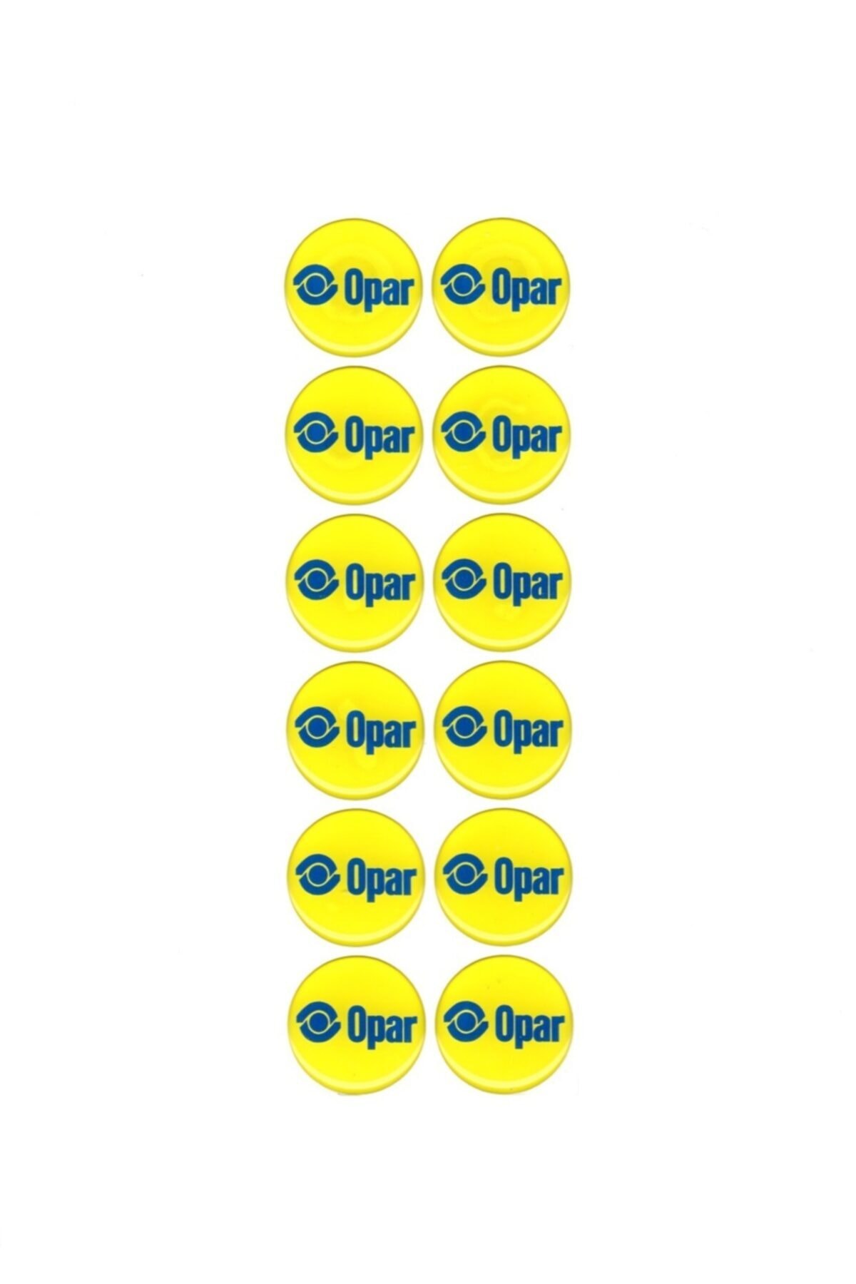 BsElektronik Opar Plaka Damla Etiket Pulu 12'li Sarı - Plaka Pul ...
