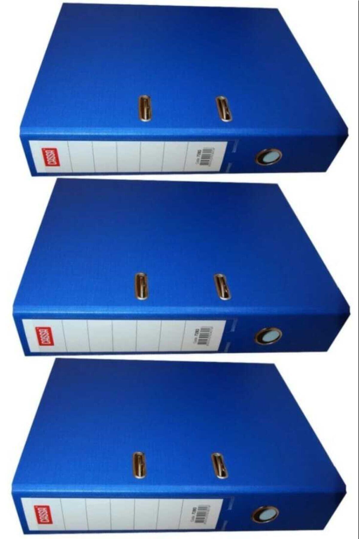 Cassa Blue Plastic Wide Folder - 7280 a Quality, 2 Pieces - Trendyol
