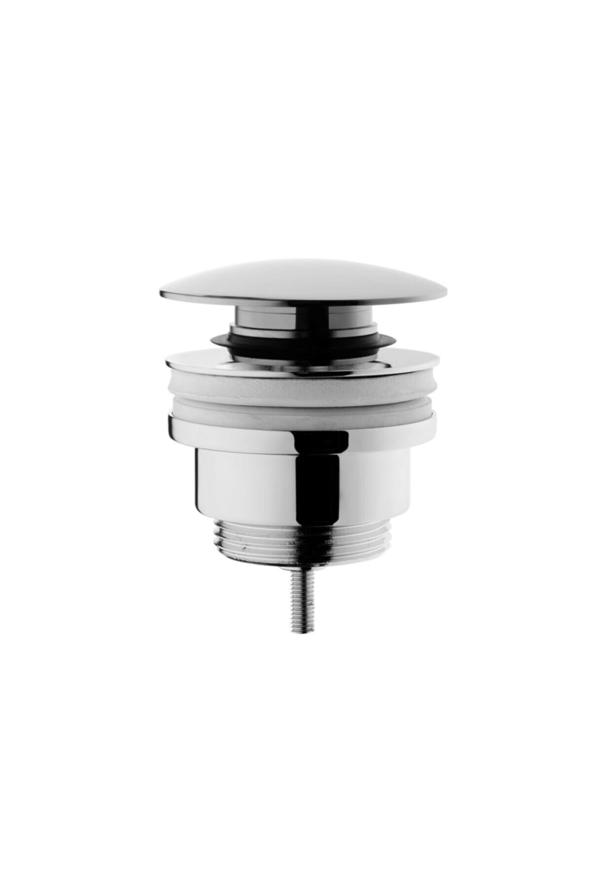VitrA Origin A45149 Yuvarlak Lavabo Süzgeci, Universal, Basmalı, Krom ...