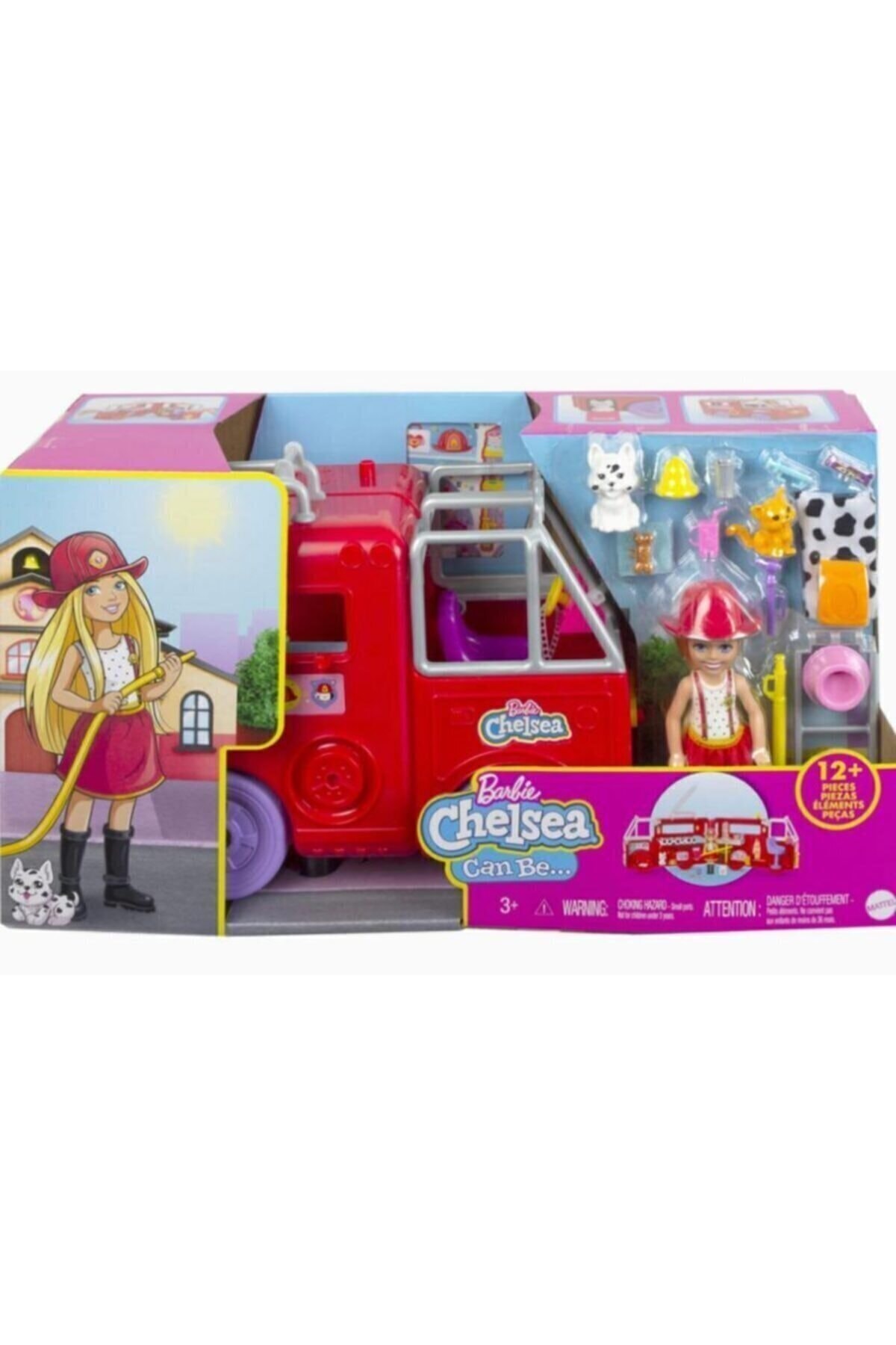 Mattel Matel Barbie Chelsea Itfaiye Aracı Yeni Model Chelsea Bebek Ve ...