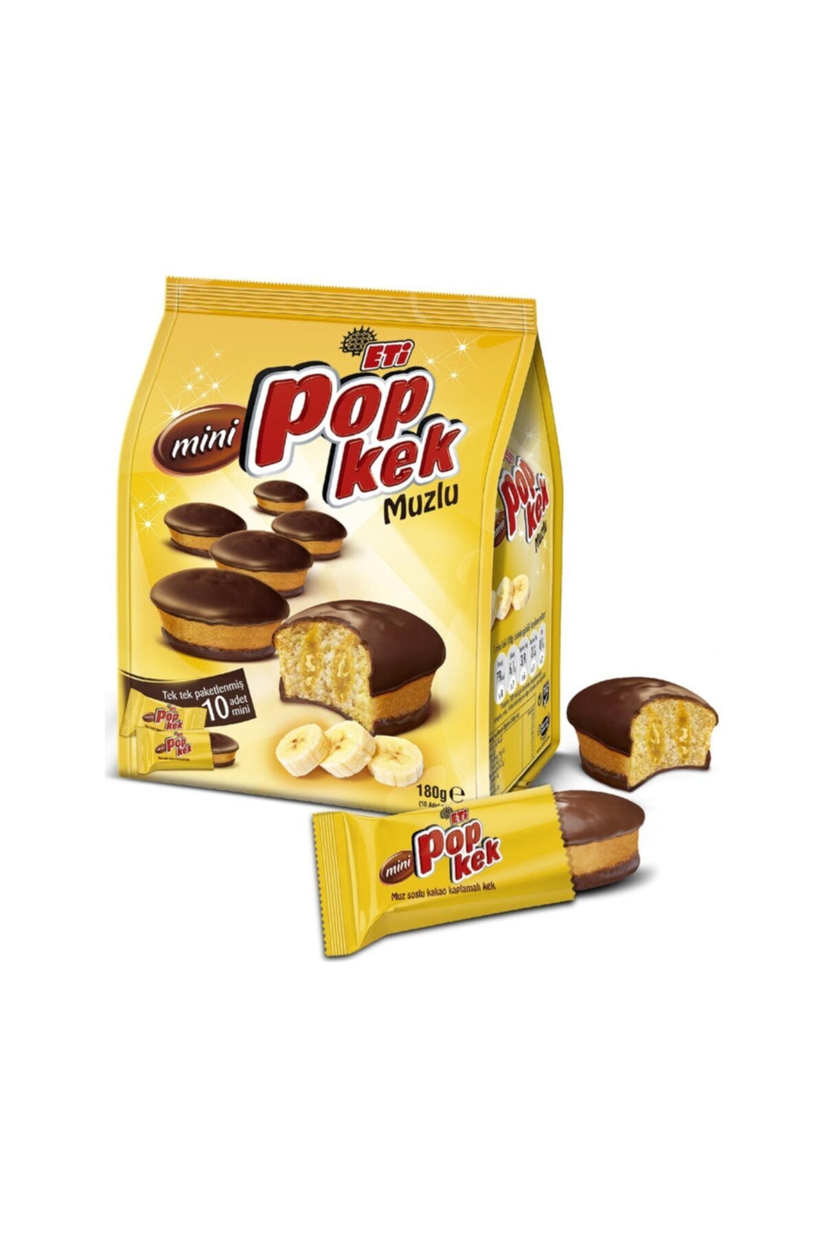 Eti Popkek Mini Muzlu Kek 180 g x 10 Adet Fiyatı, Yorumları - Trendyol