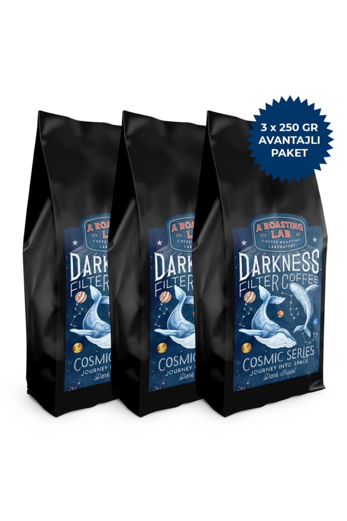 A Roasting Lab Darkness Filter Blend (3x250 Gram) Filtre Kahve Fiyatı ...
