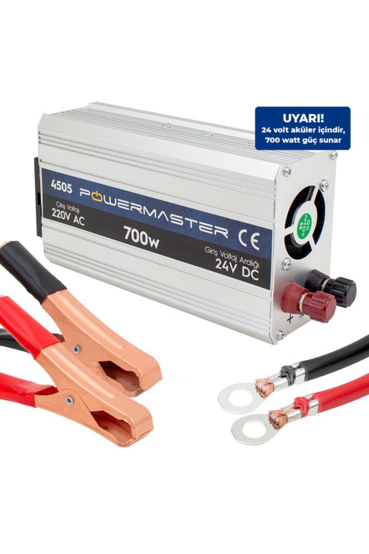 Powermaster Pm-4505 24-220 Volt 700 Watt Inverter Invertör Çevirici ...