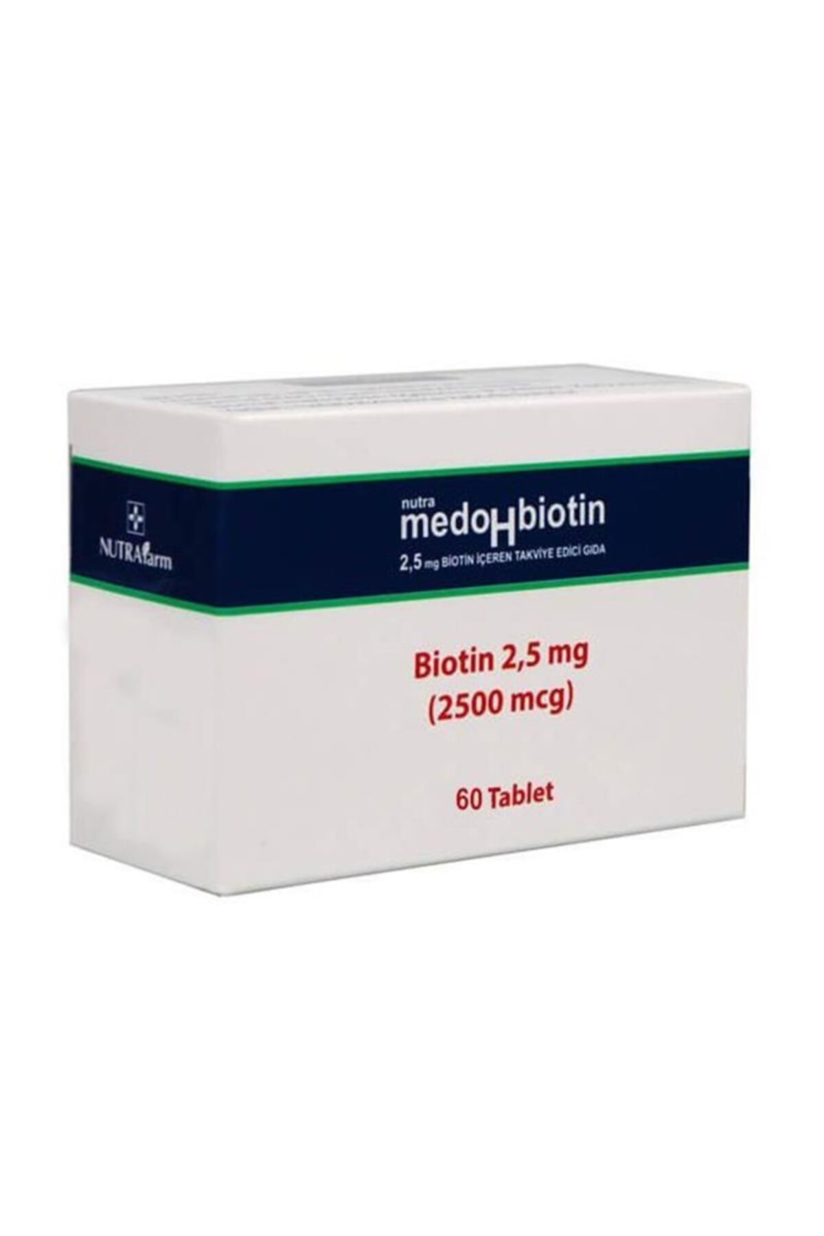 DERMO Skin Medohbiotin Biotin 2,5mg 60 Tablet Fiyatı, Yorumları - Trendyol