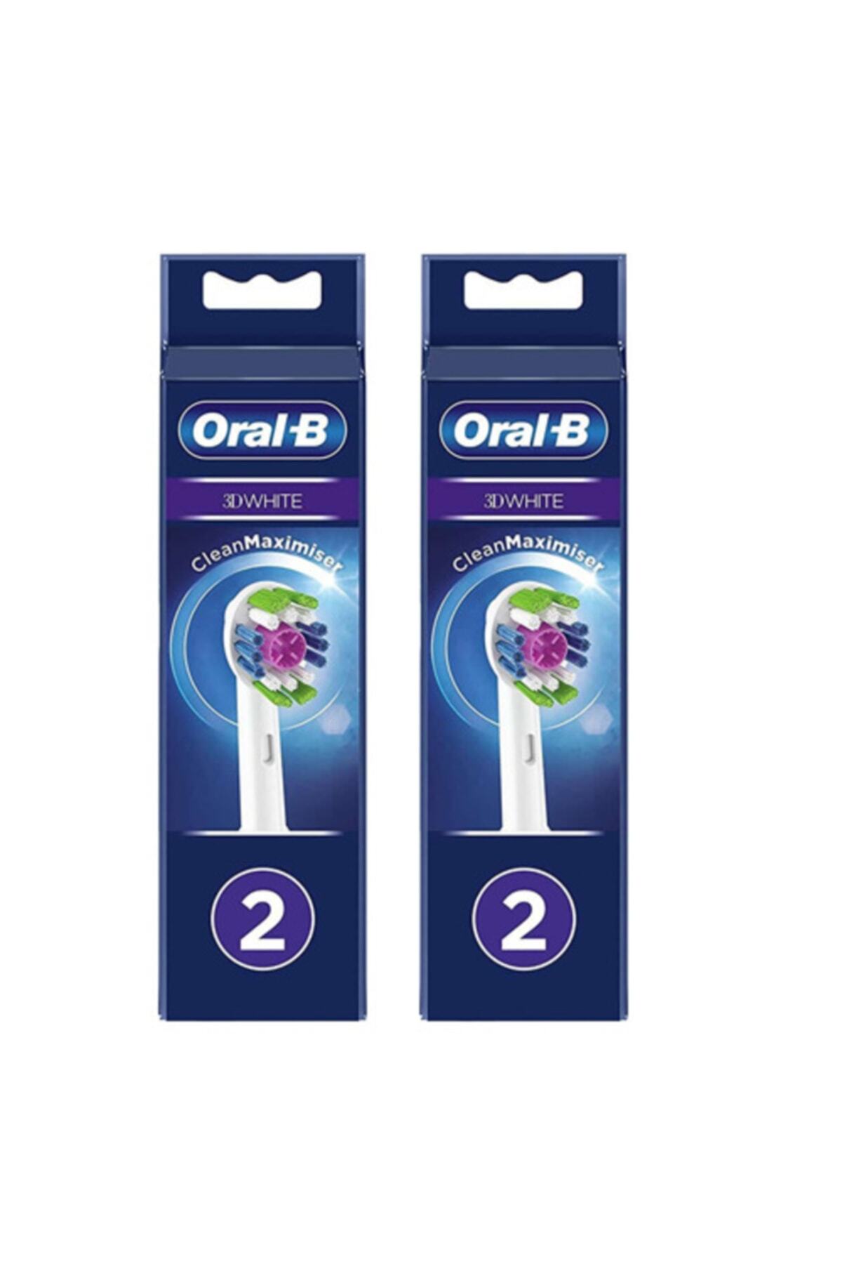 Oral-B Diş Fırçası Yedek Başlığı Clean Maximiser 3d White 2 Li X2 Adet ...