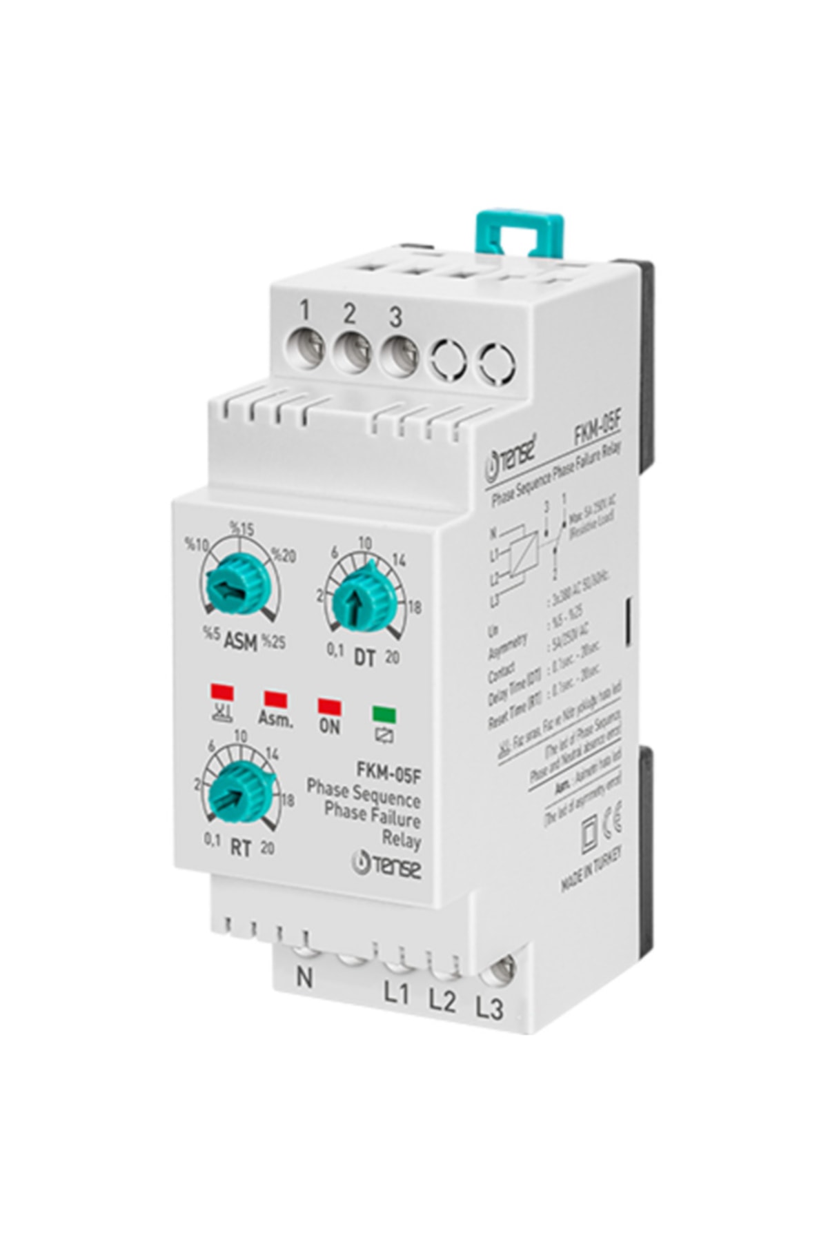 TENSE Fkm-05F Asymmetry Adjustable Phase Sequential Phase Protection ...