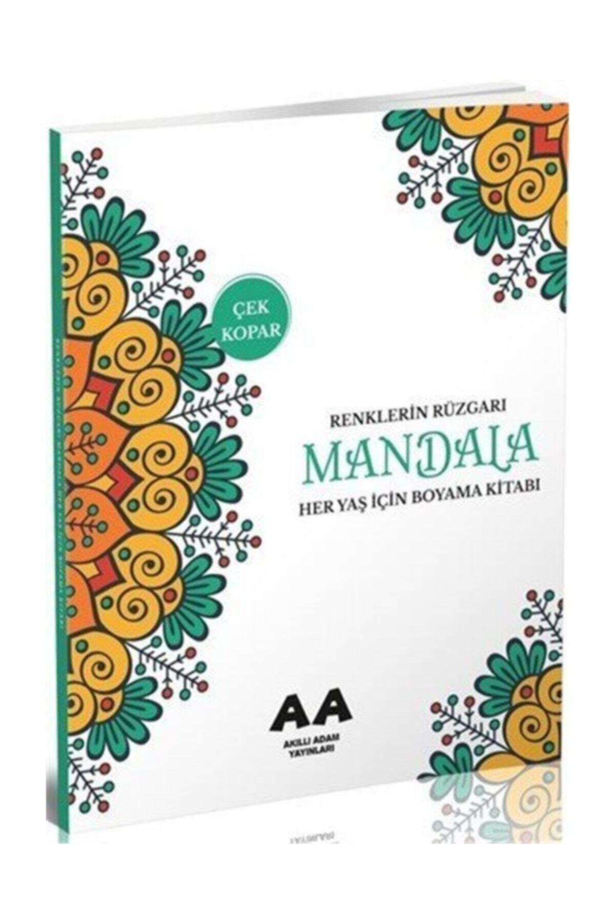 Akıllı Adam Mandala Renklerin Rüzgarı Her Yaş Için Boyama Kitabı ...