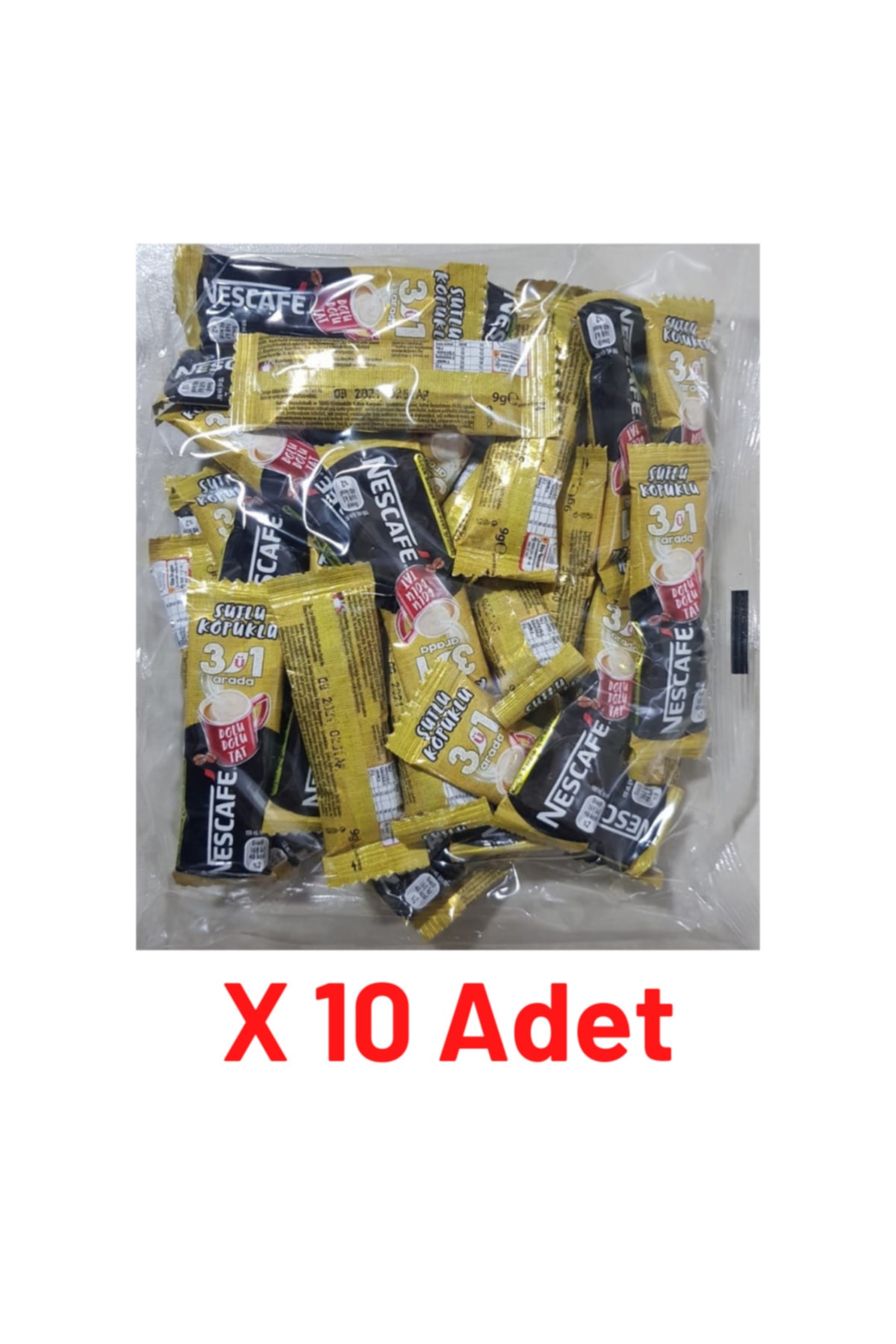 Nescafe 3'ü 1 Arada Sütlü Köpüklü [32 X 9g] X 10 Adet Fiyatı, Yorumları - Trendyol