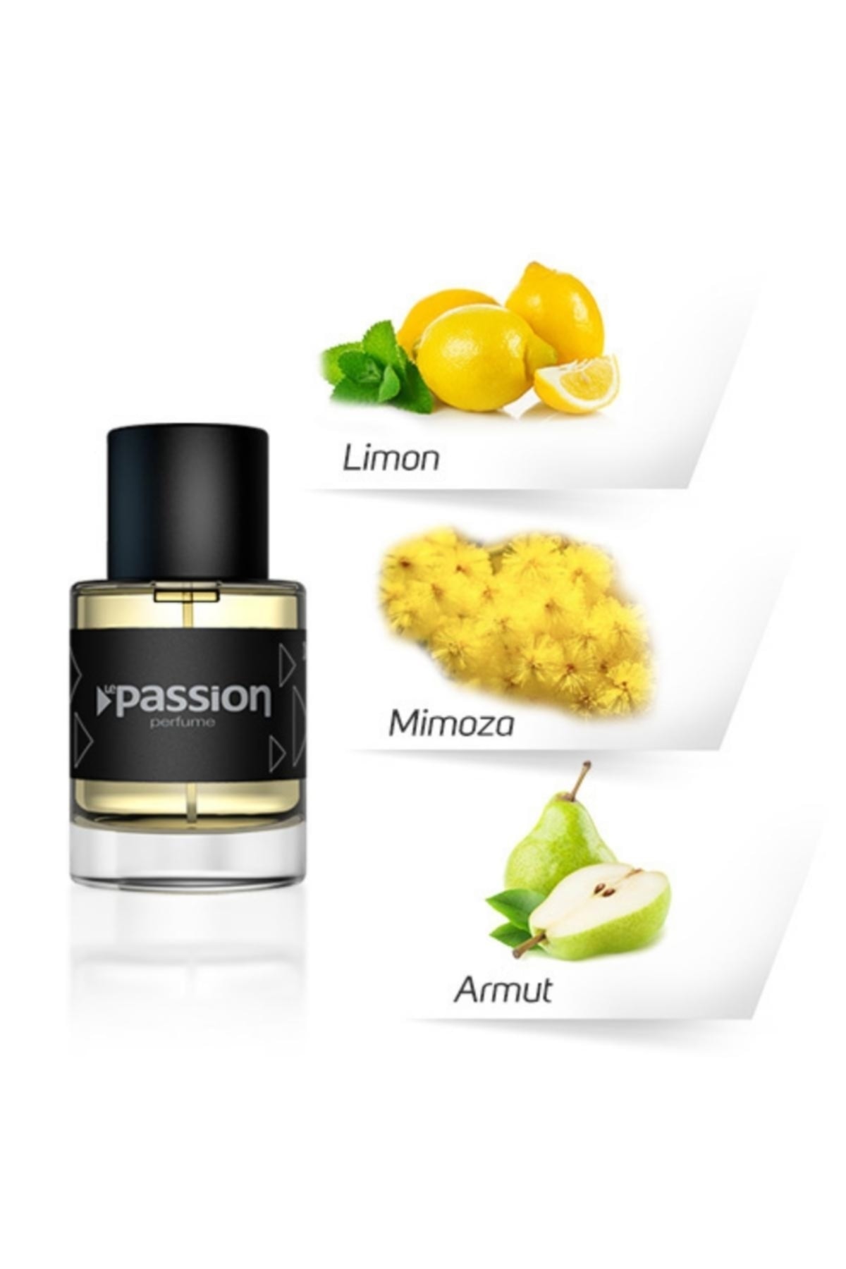 LE PASSİON PERFUME Limon Ve Mimoza Kokulu Yellow Diamond Kadın Parfüm ...