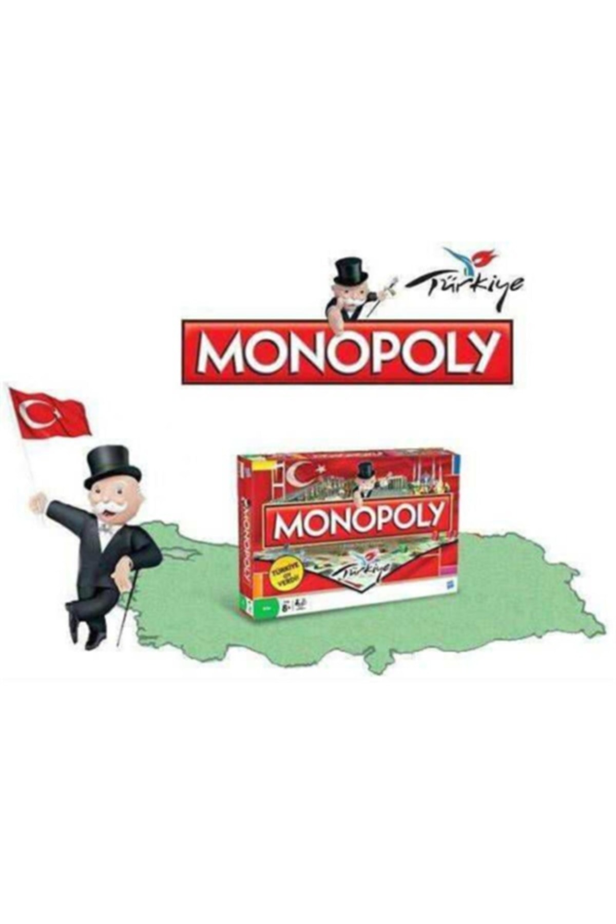 Hasbro Monopoly Türkiye 01610 %100 Orijinal Lisanslı Ürün - Fiyatı ...