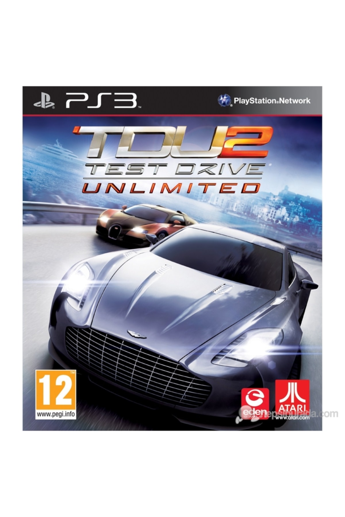 Atari Ps3 Test Drive Unlimited 2 Teşhir Ürün Orjinal Kutulu Oyun Fiyatı ...