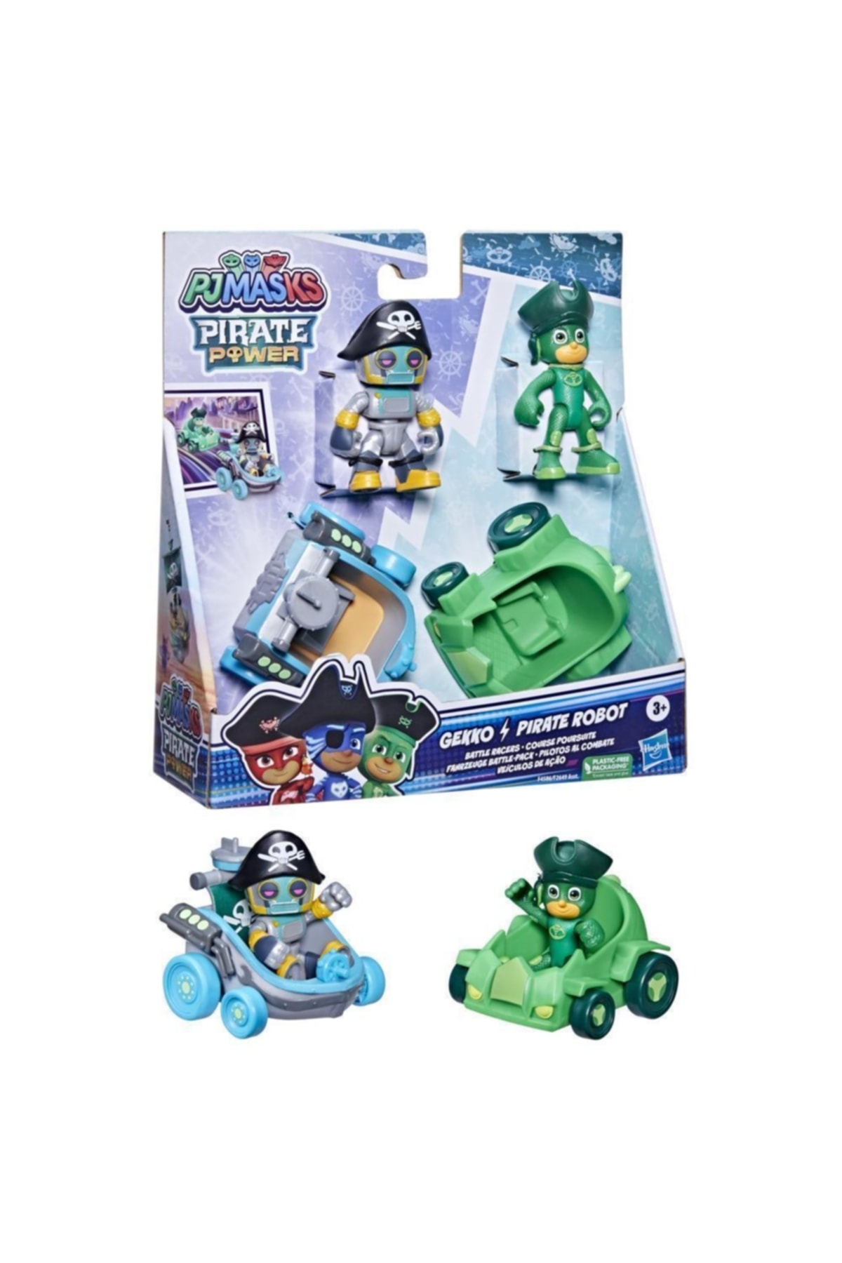 Hasbro Pj Masks Pirate Power Gekko-pirate Robot F2649 F4586 Lisanslı ...