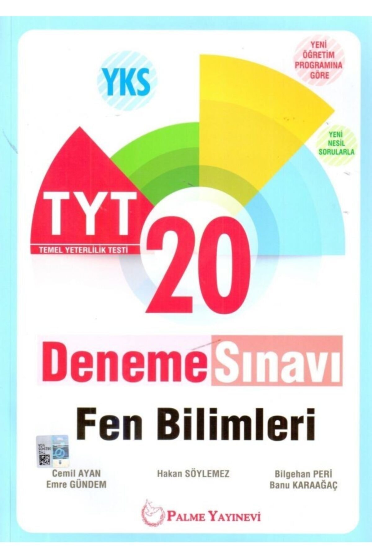 Palme Yayınevi Tyt Fen Bilimleri 20 Deneme Sınavı | Cemil Ayan | Palme ...