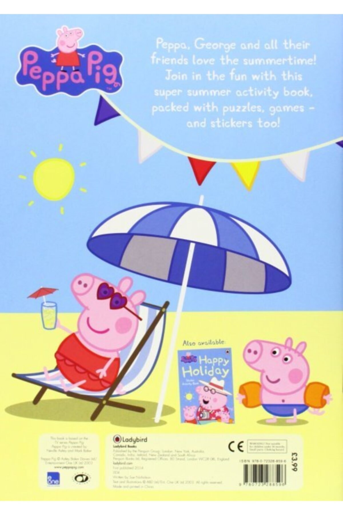 Genel Markalar Peppa Pig: Summer Fun! Sticker Activity Fiyatı ...