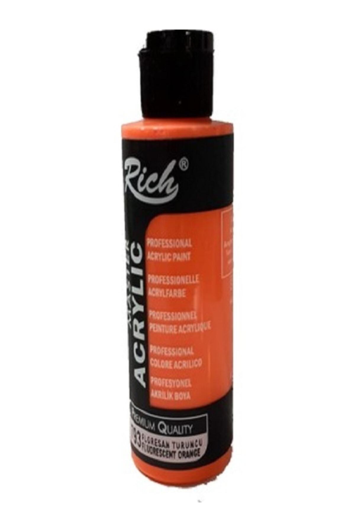 Rich Master Acrylic - Profesyonel Akrilik Floresan Boya 120 Cc ...