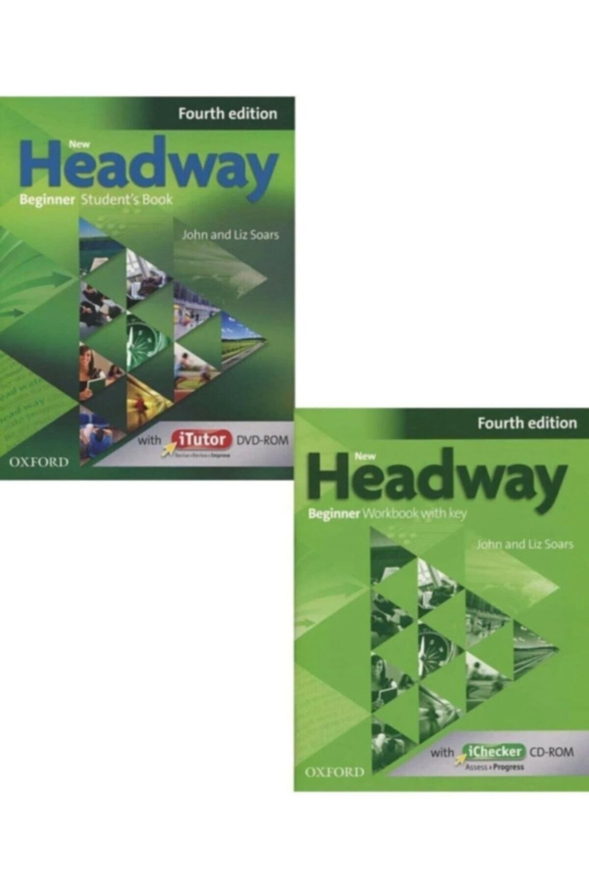 OXFORD UNIVERSITY PRESS Oxford New Headway Begınner 4ed Iton Sb+wb+dvd ...
