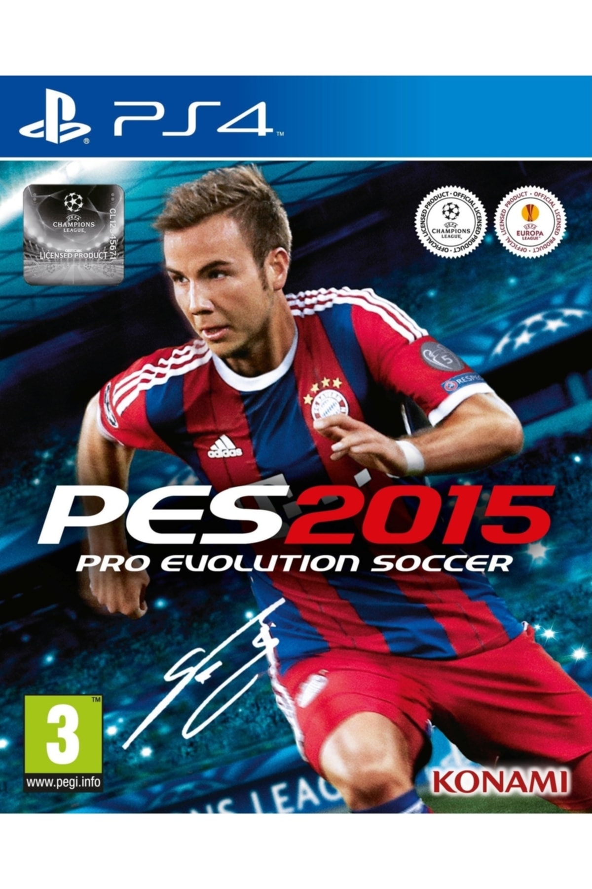 Konami Ps4 Pes 2015 Pro Evolution Soccer Teşhir Ürün Orjinal Kutulu ...