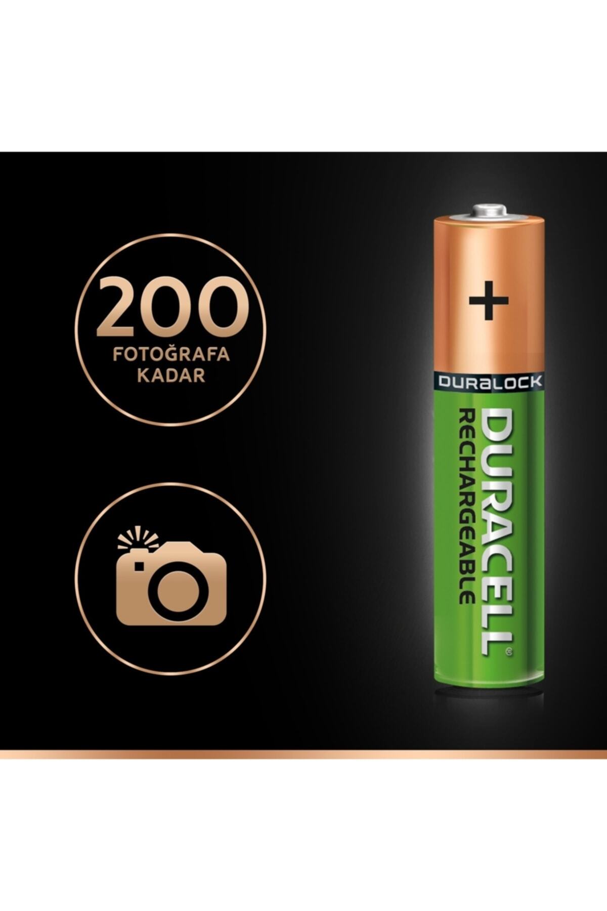 Duracell 750 Mah Şarjlı Aaa Ince Kalem Pil 8'li + Pil Kutusu - Fiyatı ...