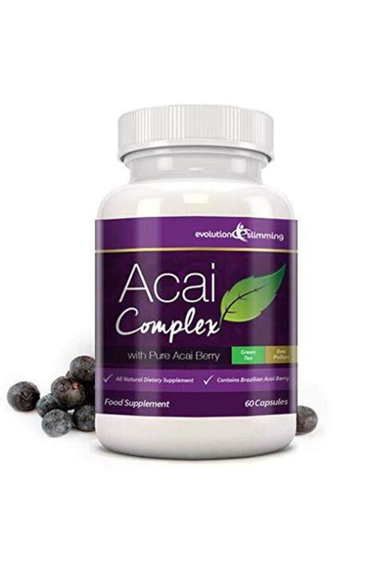 Evolution Slimming Acai Berry Complex Kapsül Ithal Diyet Takviyesi 60 ...