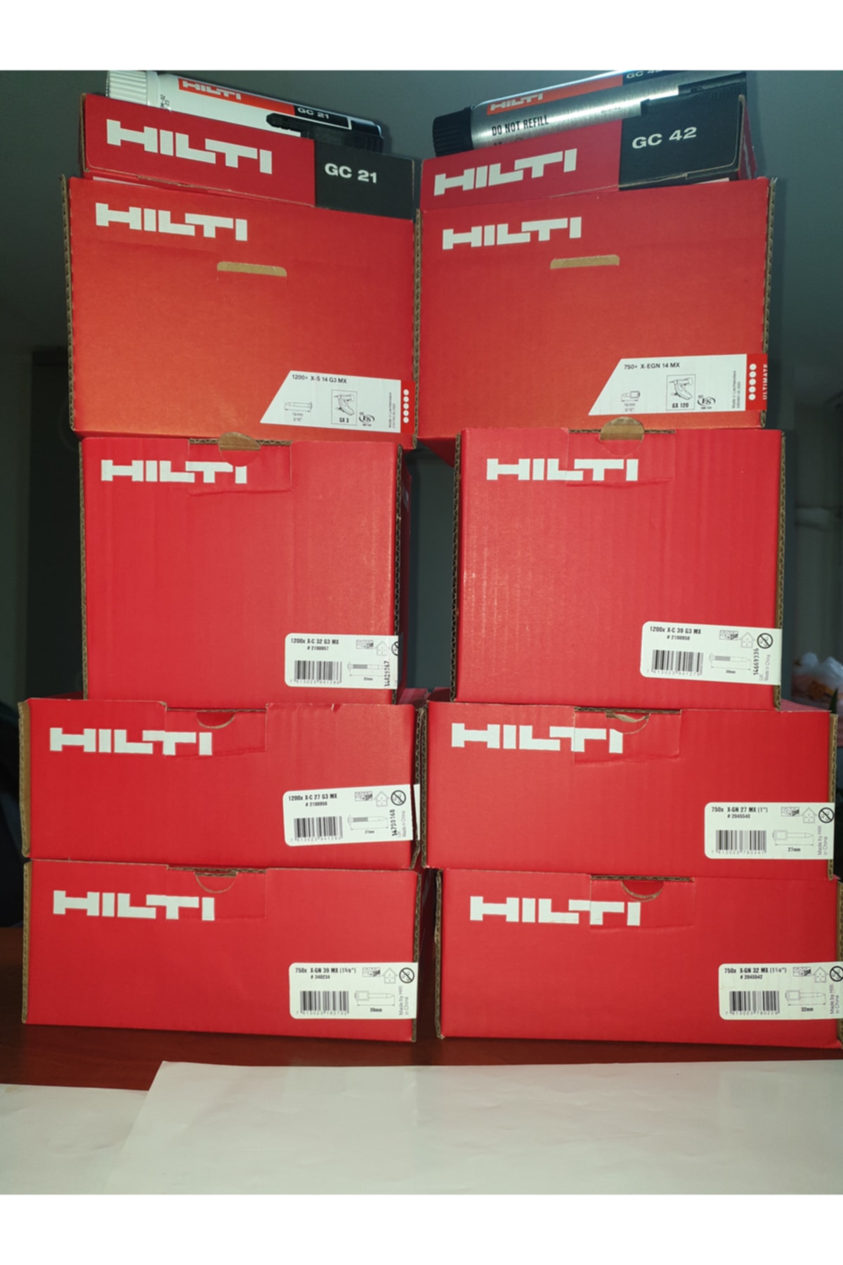 Hilti Gx 120 750 Lik 27mm Çivi Gc21 Gaz Tüpü Fiyatı, Yorumları - Trendyol