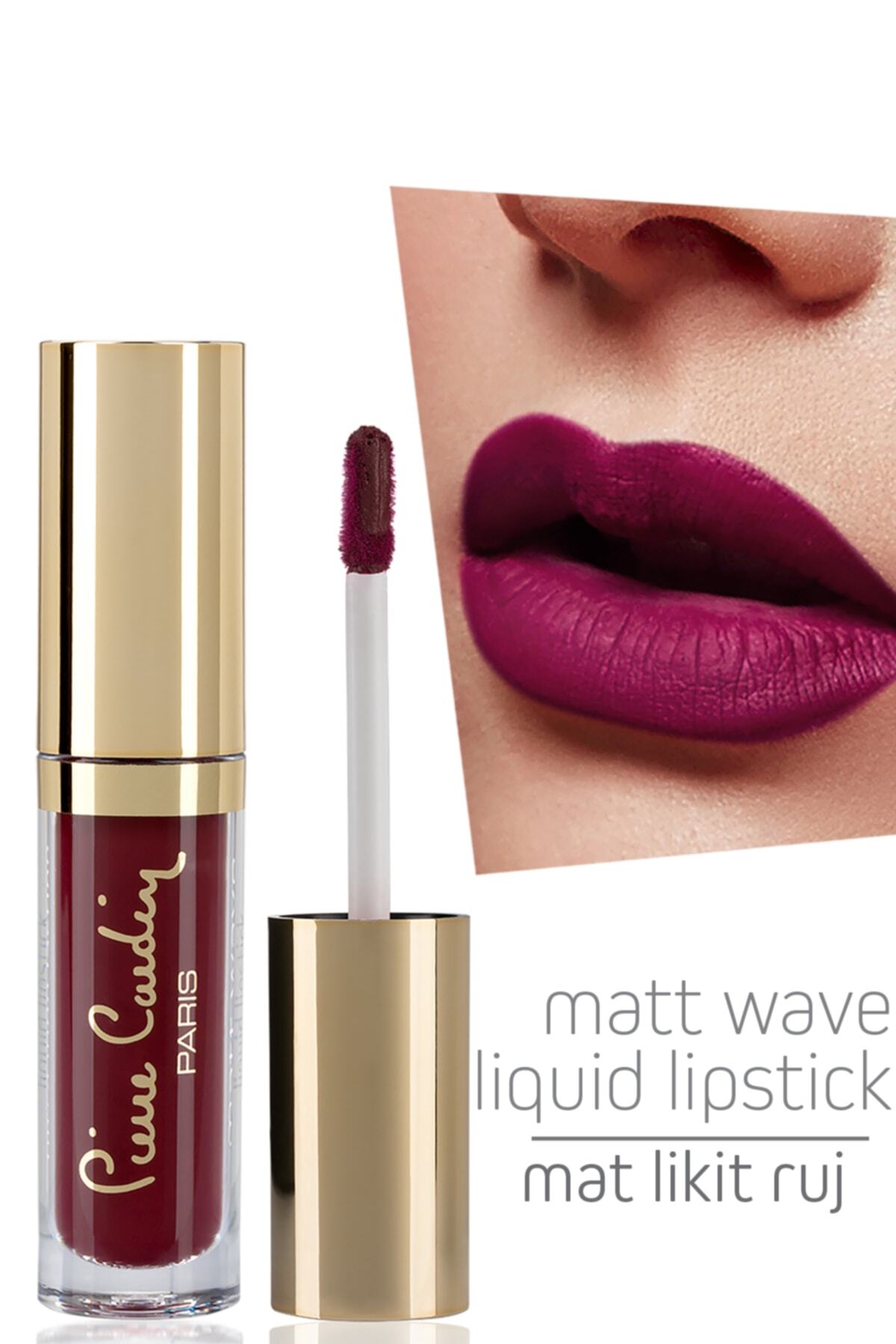 Pierre Cardin Matt Wave Liquid Lipstick – Mat Likit Ruj - Cherry ...