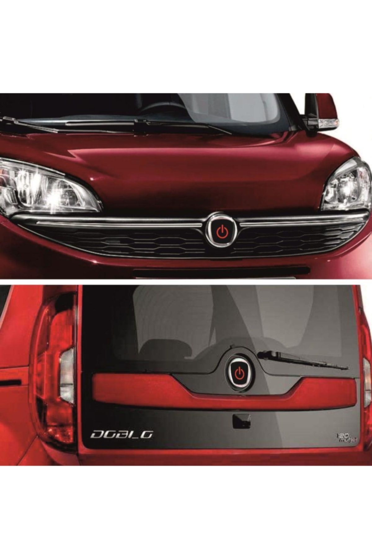 Carmind Fiat Doblo Logo Içi Power Buton Sticker 3 Lü Set - Fiyatı ...