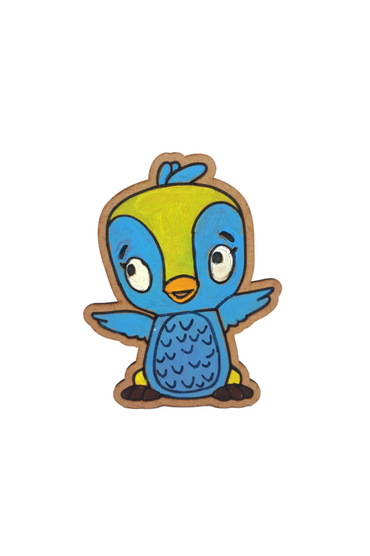 Livart Paintable Wooden Animal Figure - Little Bird- Trendyol