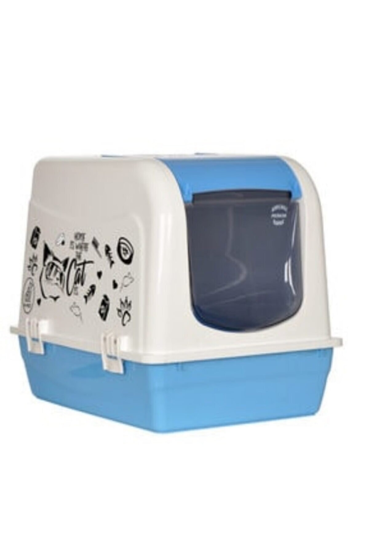 Çiftsan Xxl Büyük Boy Karbon Filtreli Kapalı Kedi Tuvaleti Ve Kürek ...