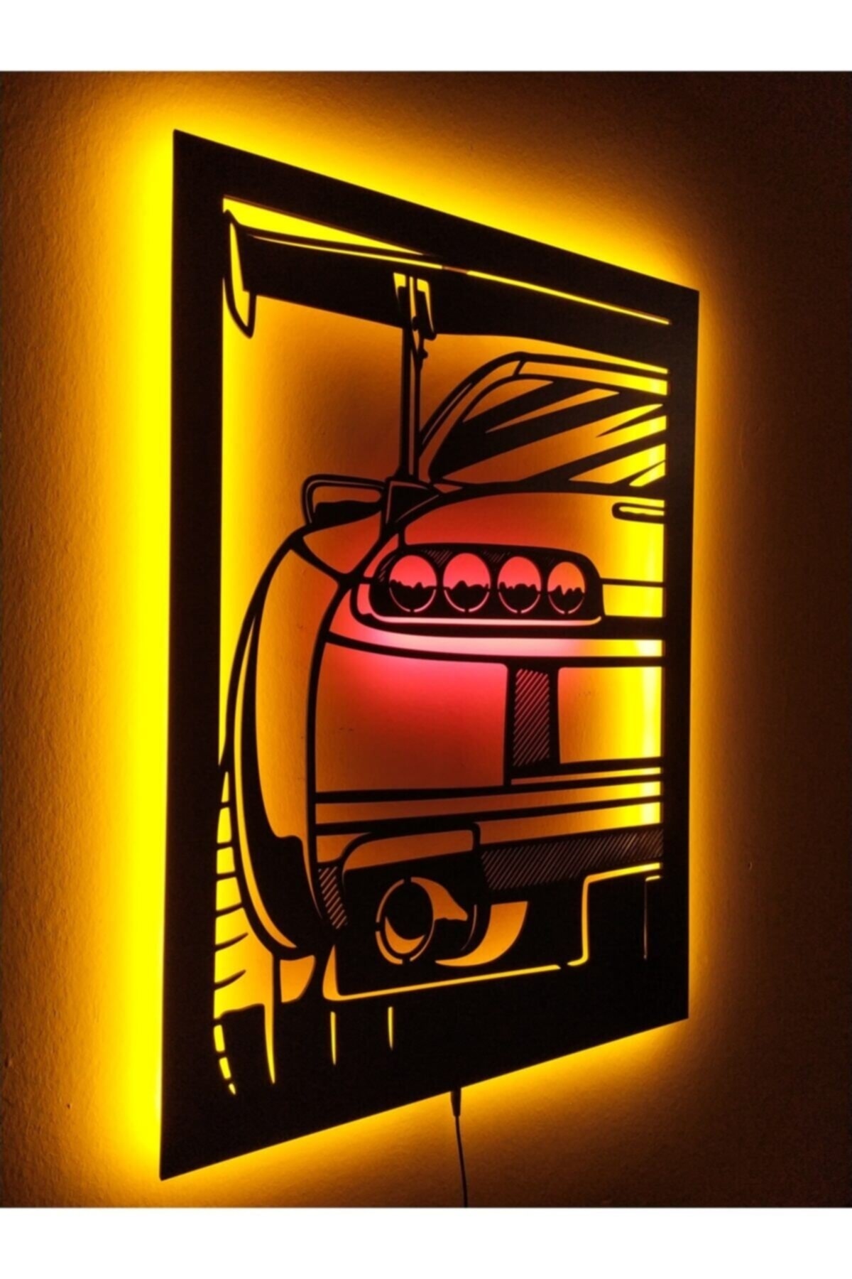 Lucarte Supra Mk4 Led Işıklı Tablo Ahşap Duvar DekoruFiyatı, Yorumları ...