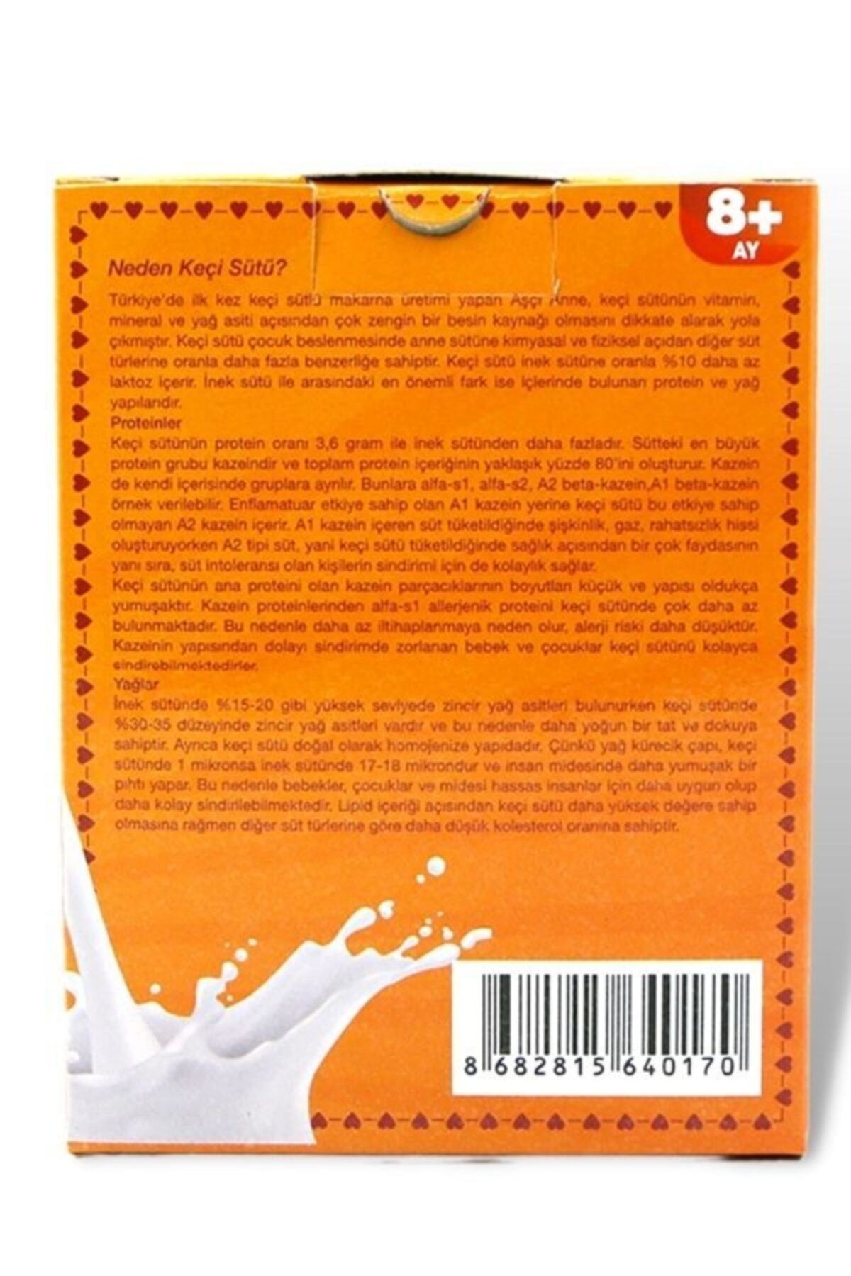 AşçıAnne Aşçı Anne Bal Kabaklı Keçi Sütlü Boncuk Makarna (8 AY) 250 G ...