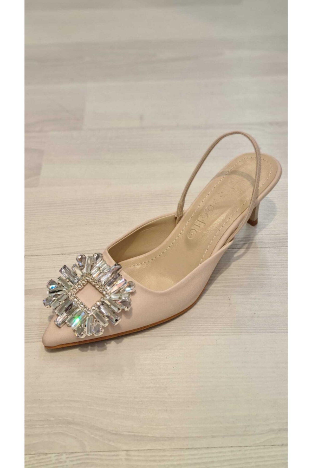 shopcolic 672 Toka Detay 6cm Minik Topuk Abiye Kadın Ayakkab - Fiyatı, Yorumları