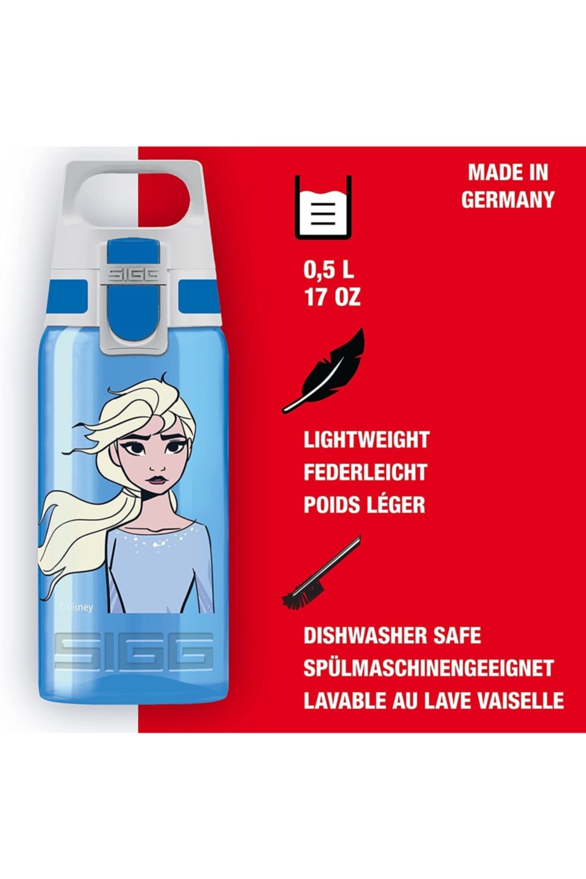 Sigg Disney Viva One Elsa Çocuk Su Şişesi Evrekala - Fiyatı, Yorumları