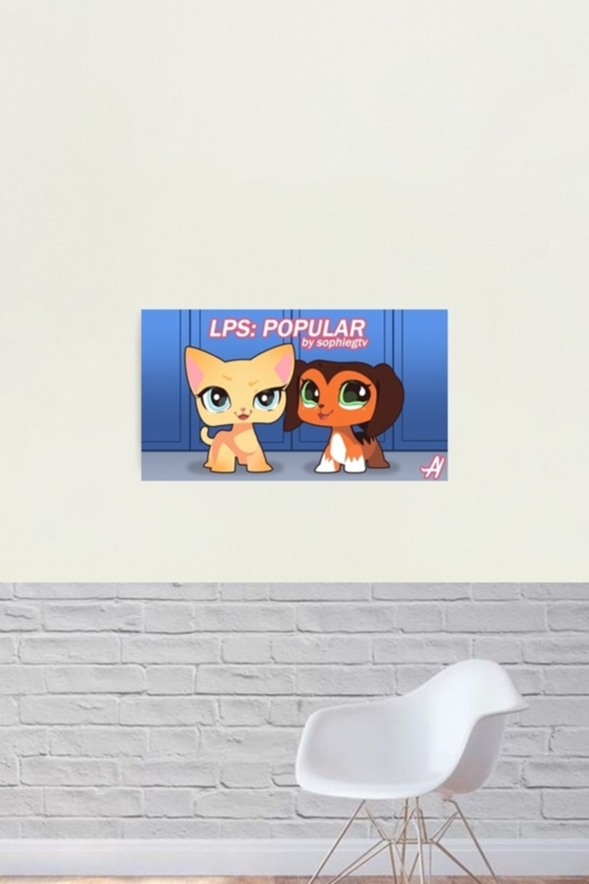 Universal Littlest Pet Shop Lps Popüler Fanart Tablo Ahşap Poster ...