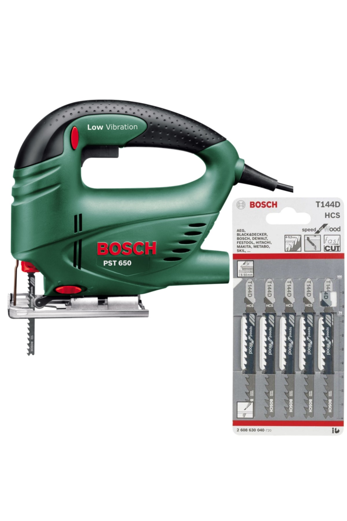Bosch Pst 650 Compact 500 Watt Dekupaj Testere Makinası Dekopaj + 5 ...