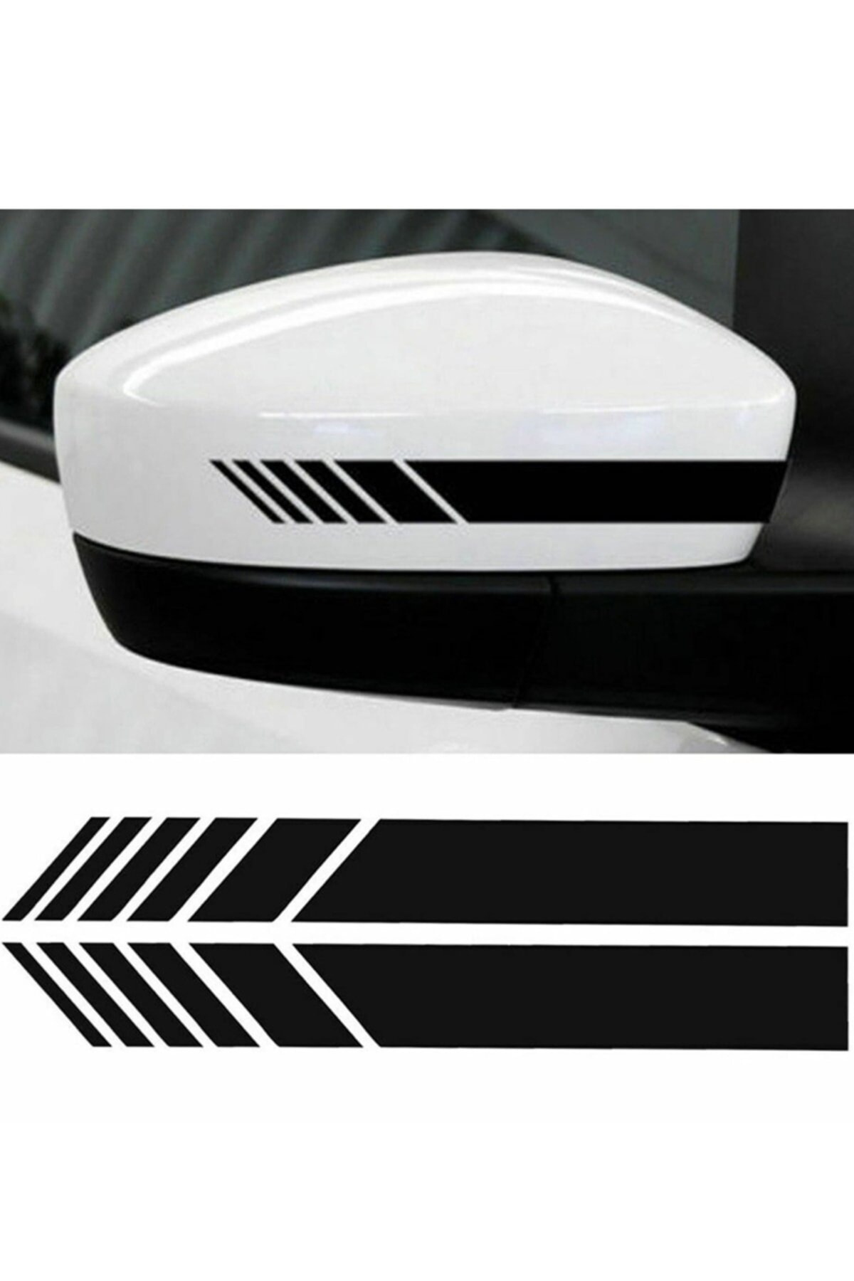EYBA STİCKER Araba Aynası Için Şerit Sticker - Oto Sticker - Araba ...