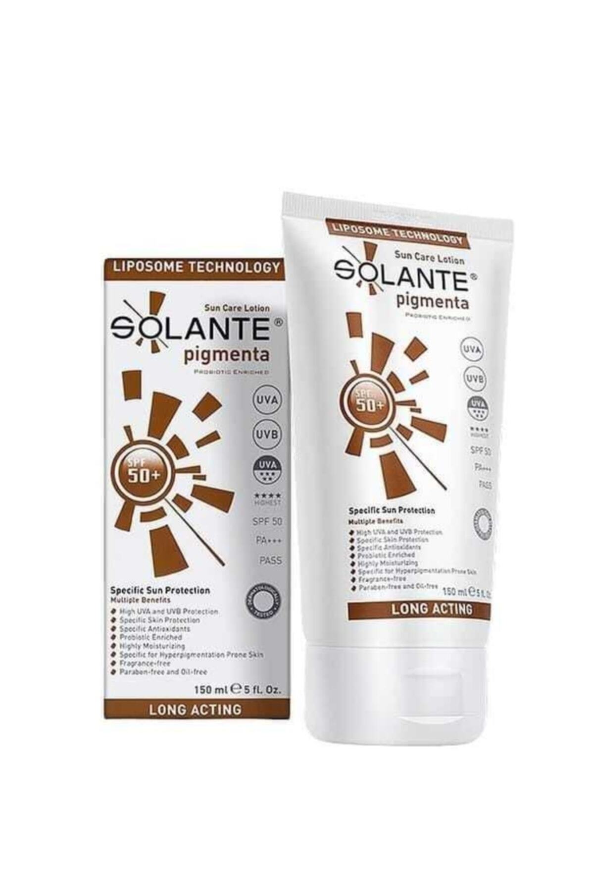 Genel Markalar Orjinal Solante Pigmenta Lotion Spf 50 150 ml - Fiyatı ...