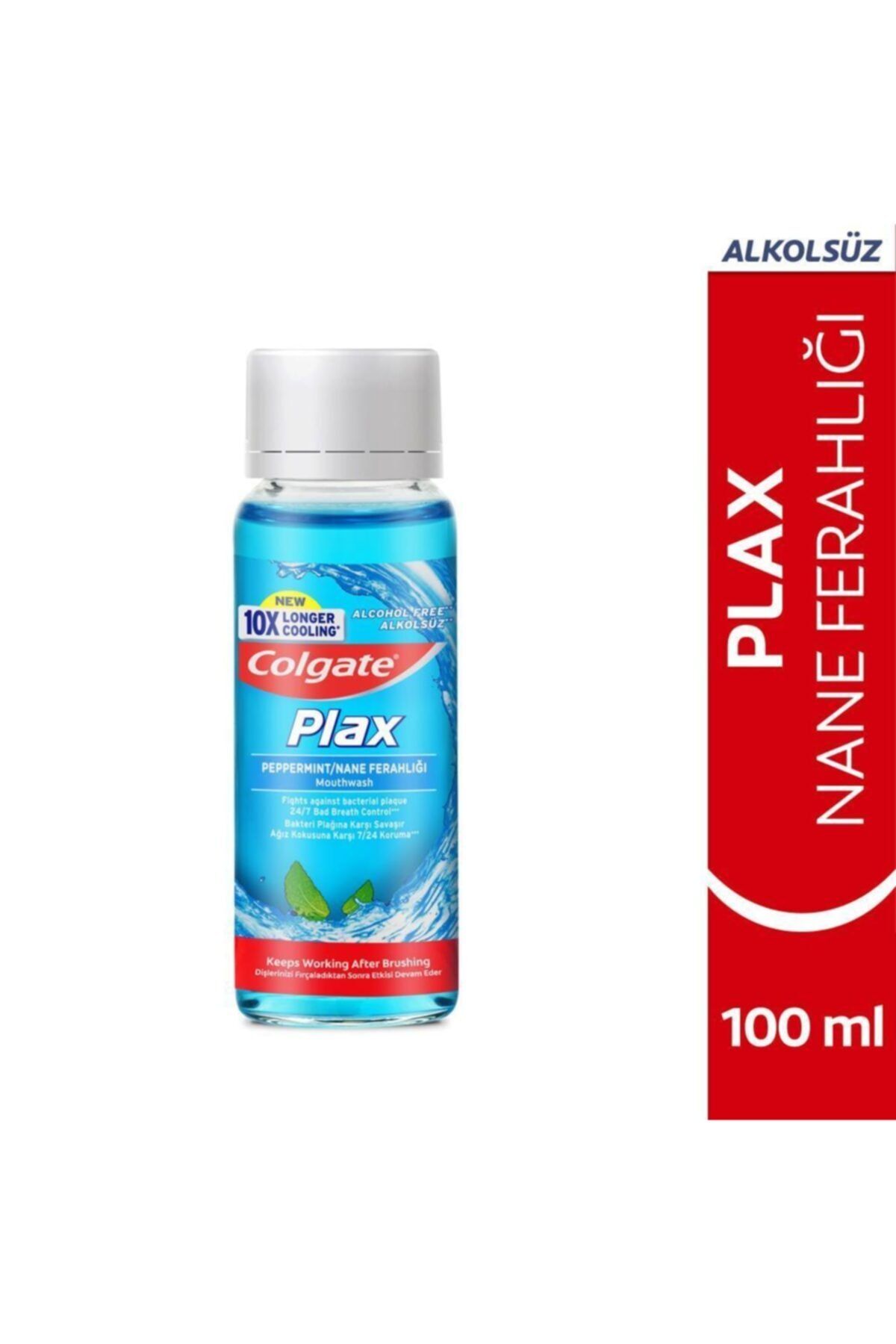 Colgate Plax Nane Ferahlığı Plağa Karşı Alkolsüz Ağız Bakım Suyu 100 ml ... Colgate Plax Nane Ferahlığı Plağa Karşı Alkolsüz Ağız Bakım Suyu 100 ml ...
