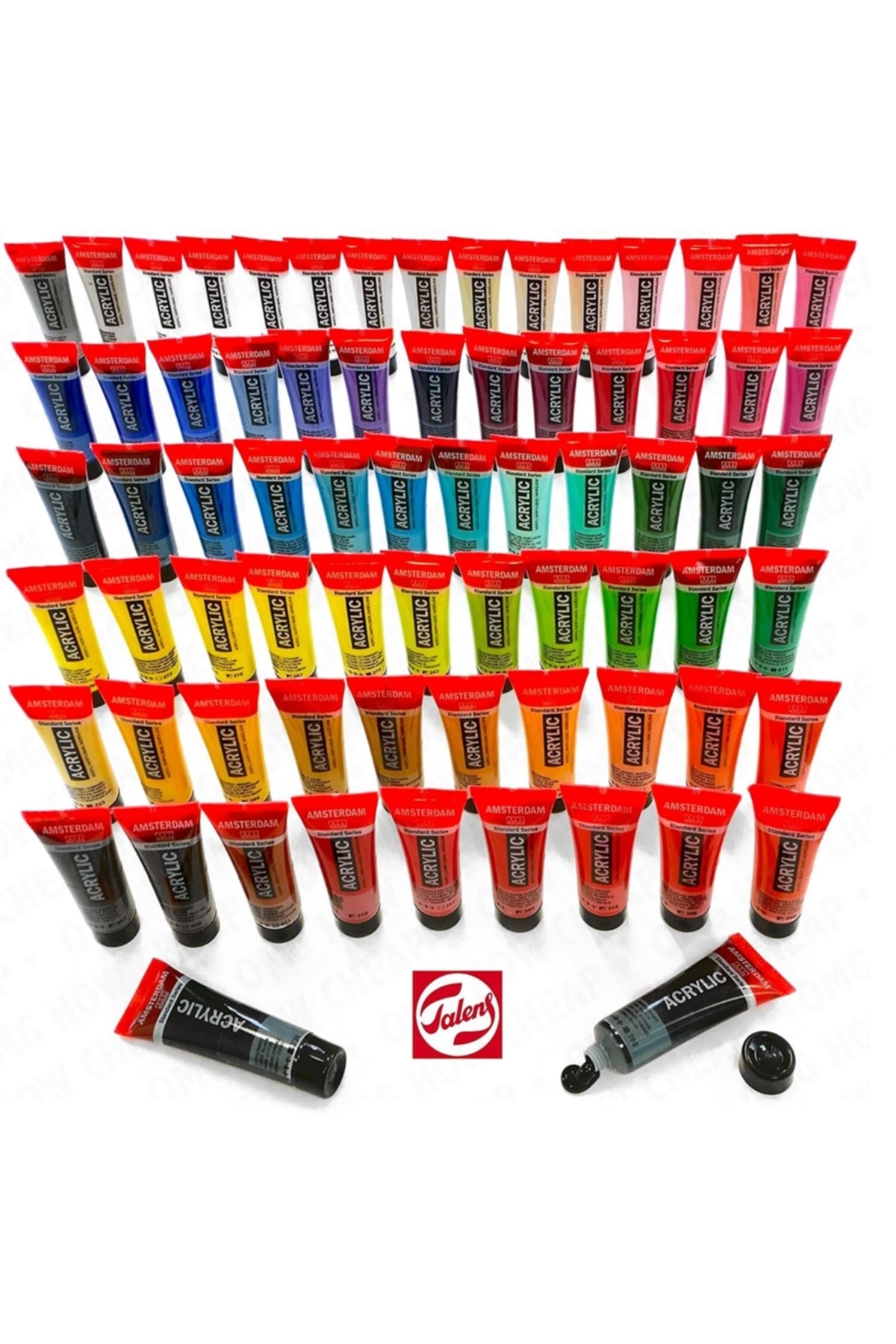 Talens Amsterdam Acrylic 120 ml Full Set 90 Adet Akrilik Boya Tüm ...