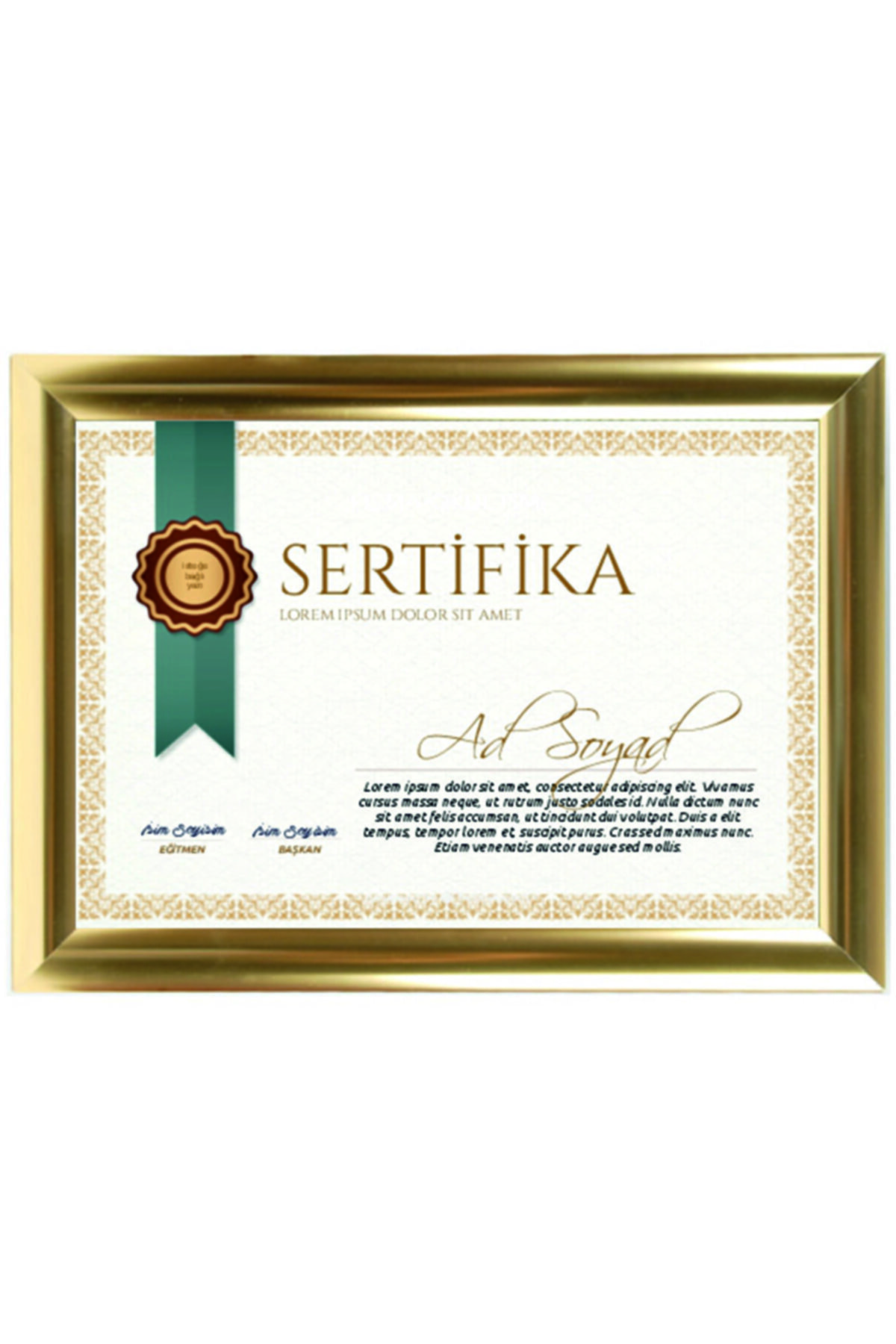DESMARK A3 (30x42 Cm ) Gold Sertifika Ve Belge Çerçevesi - Fiyatı ...