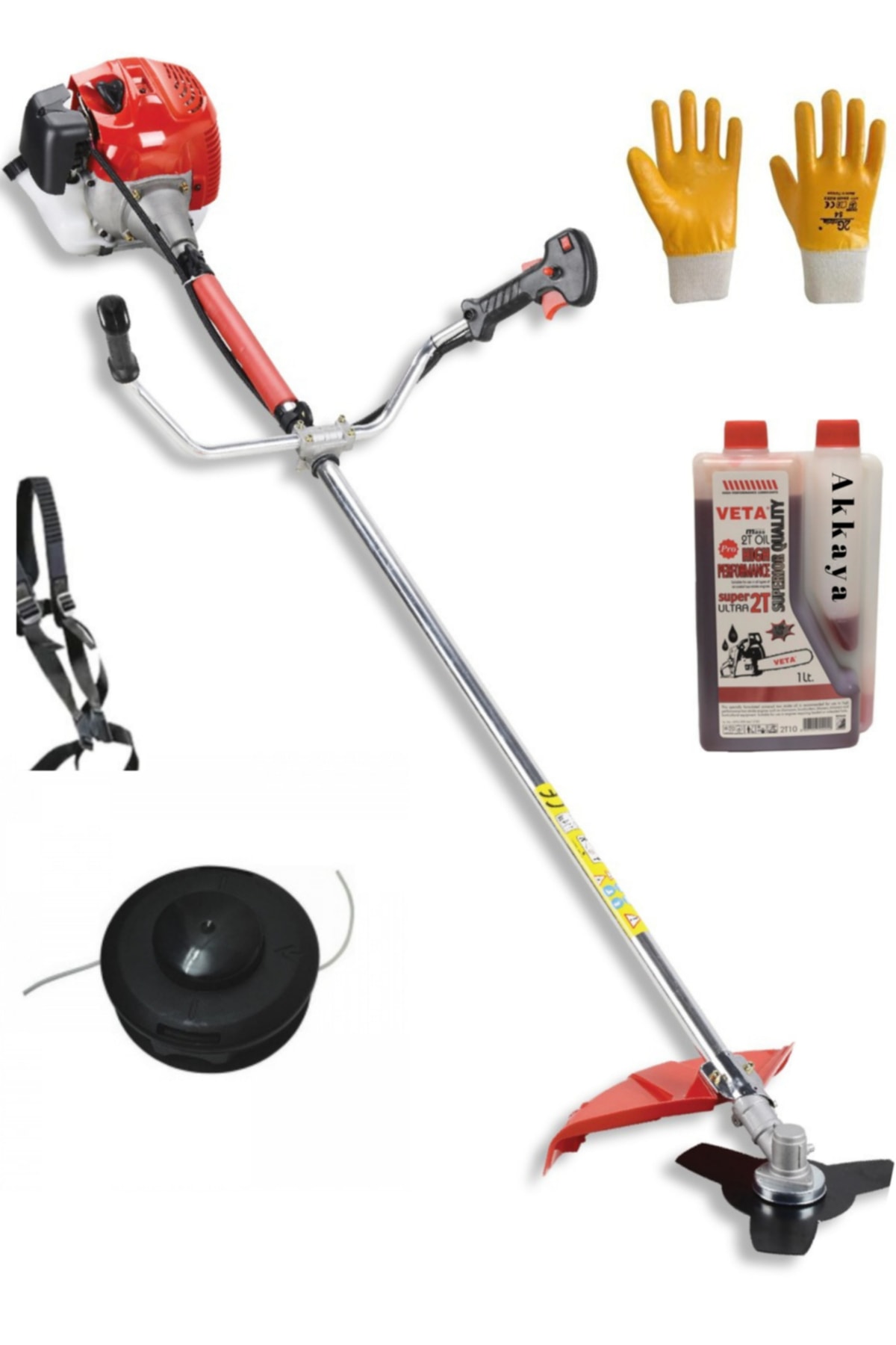 AKKAYAMAKİNA Akkaya-makina Mur-cell Benzinli Ot - Çim Biçme Makinesi ...