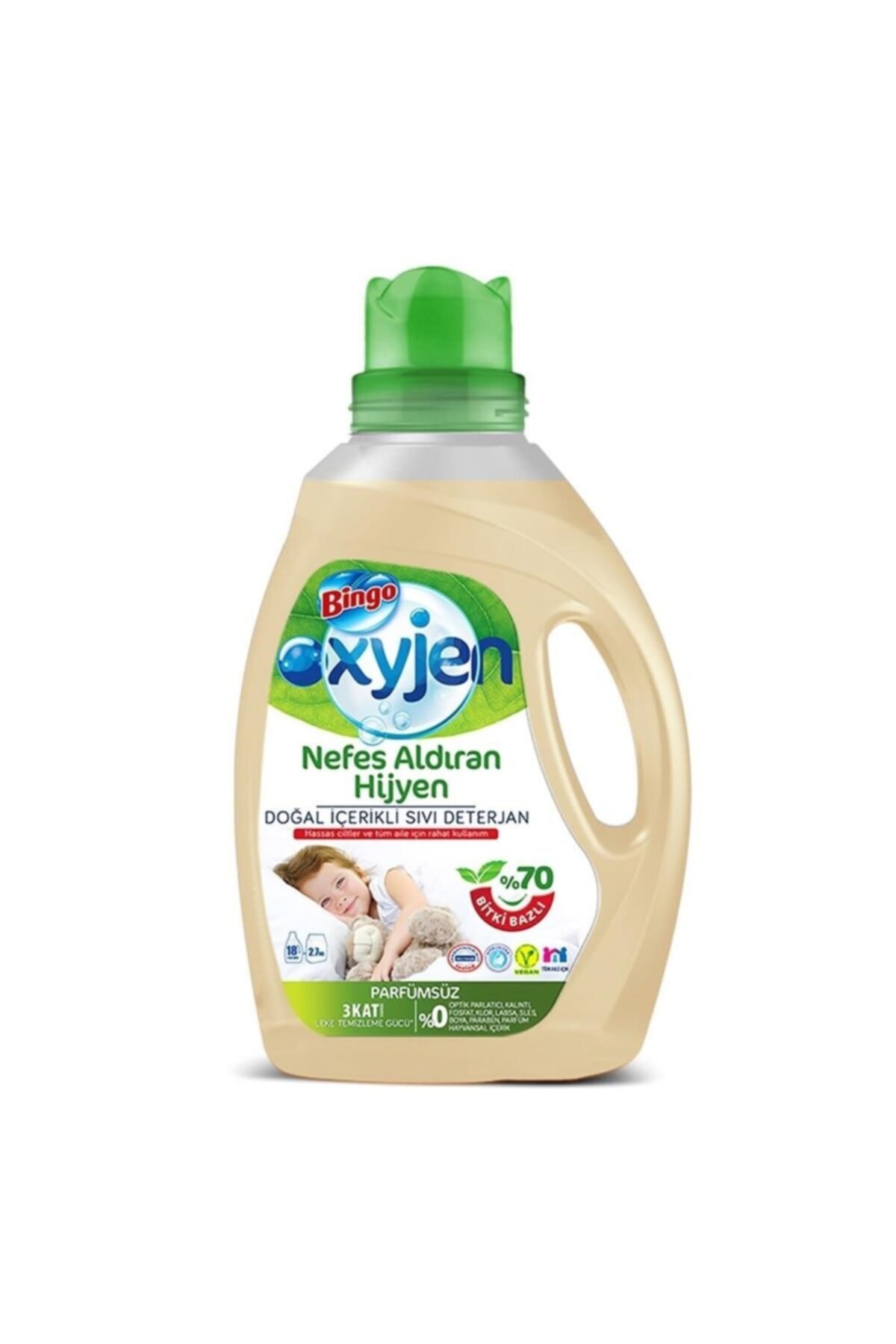 Bingo Oxyjen Doğal Içerikli Sıvı Çamaşır Deterjanı 1.170 ml 18 Yıkama ...