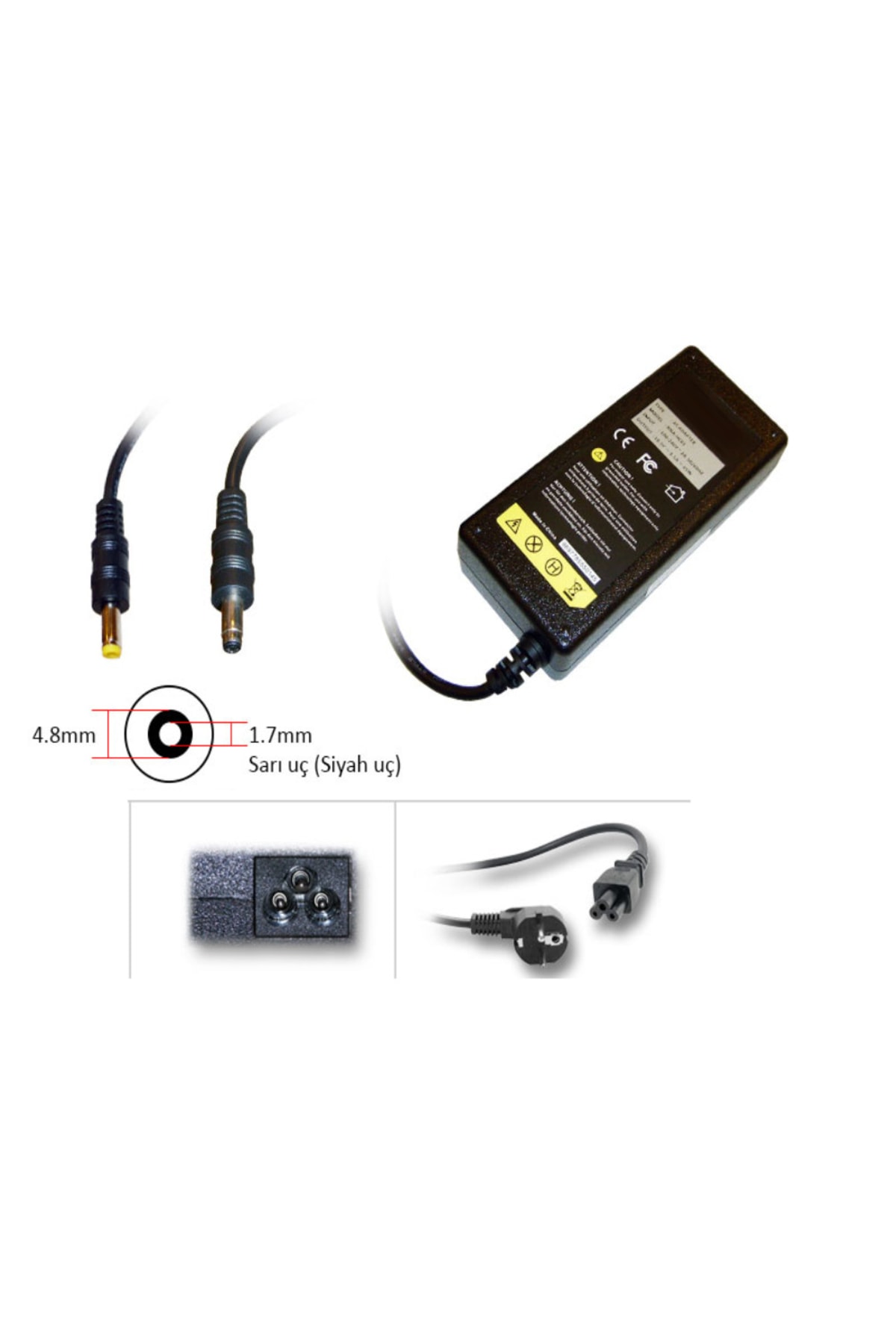HP Compaq Presario V3000 V6000 Dv8320 Uyumlu Notebook Adaptörü - 19v 4 ...
