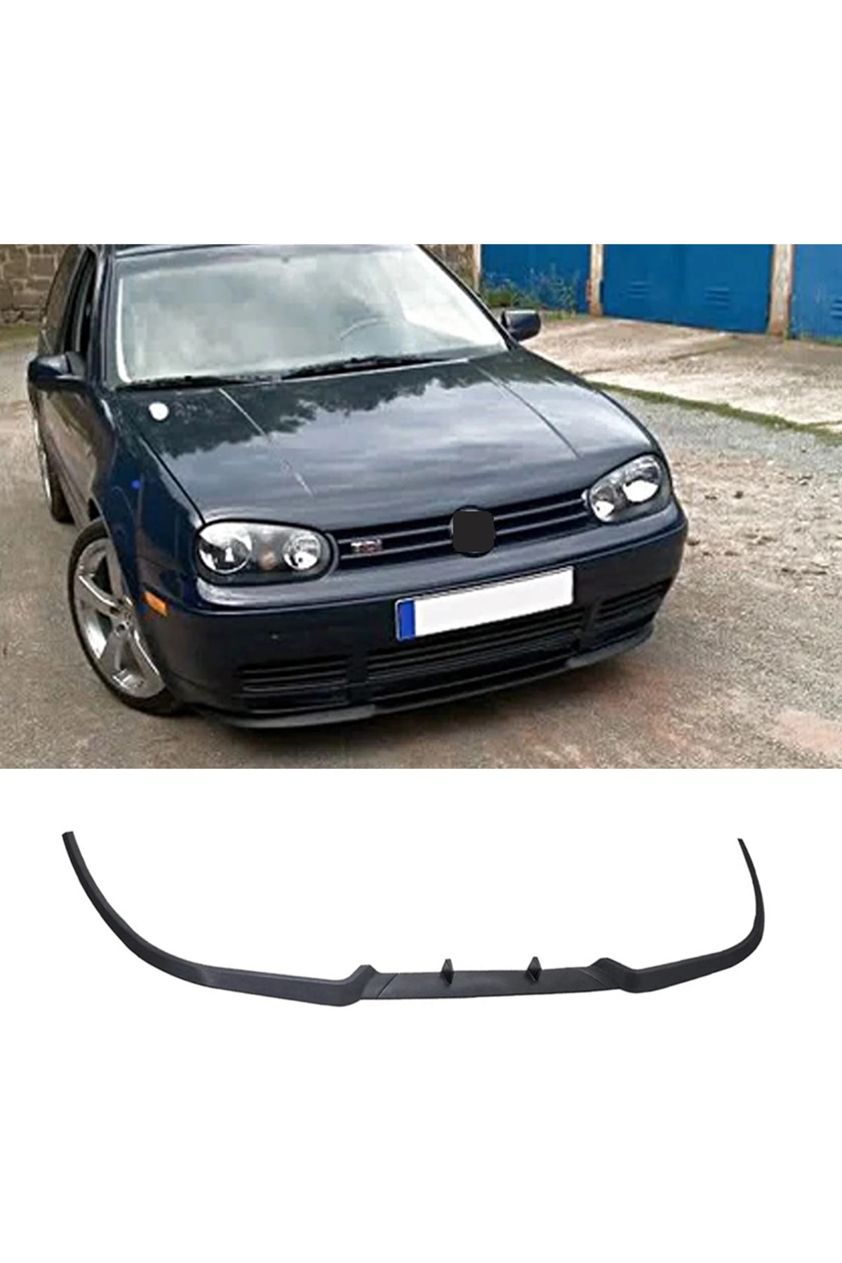 MKG Vw Golf Mk4 Gtı Ön Lip Mat Siyah Ön Tampon Lip Uyumlu Fiyatı ...