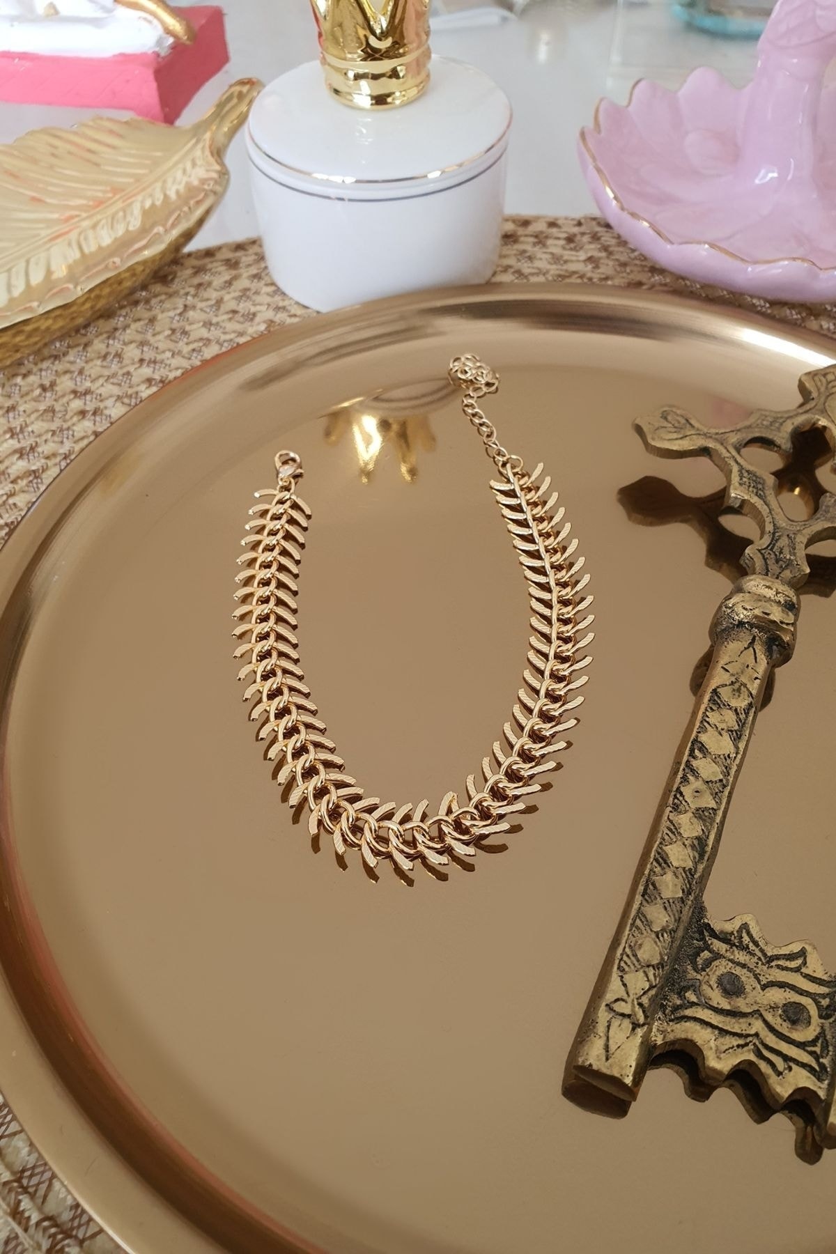 Trendy Butik Balık Sırtı Model Halhal Fiyatı, Yorumları - Trendyol