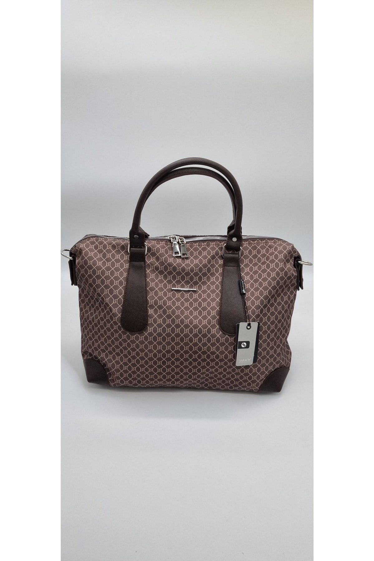 SARACH Unisex Kahve Büyük El Çantası 1208 Fiyatı, Yorumları - Trendyol